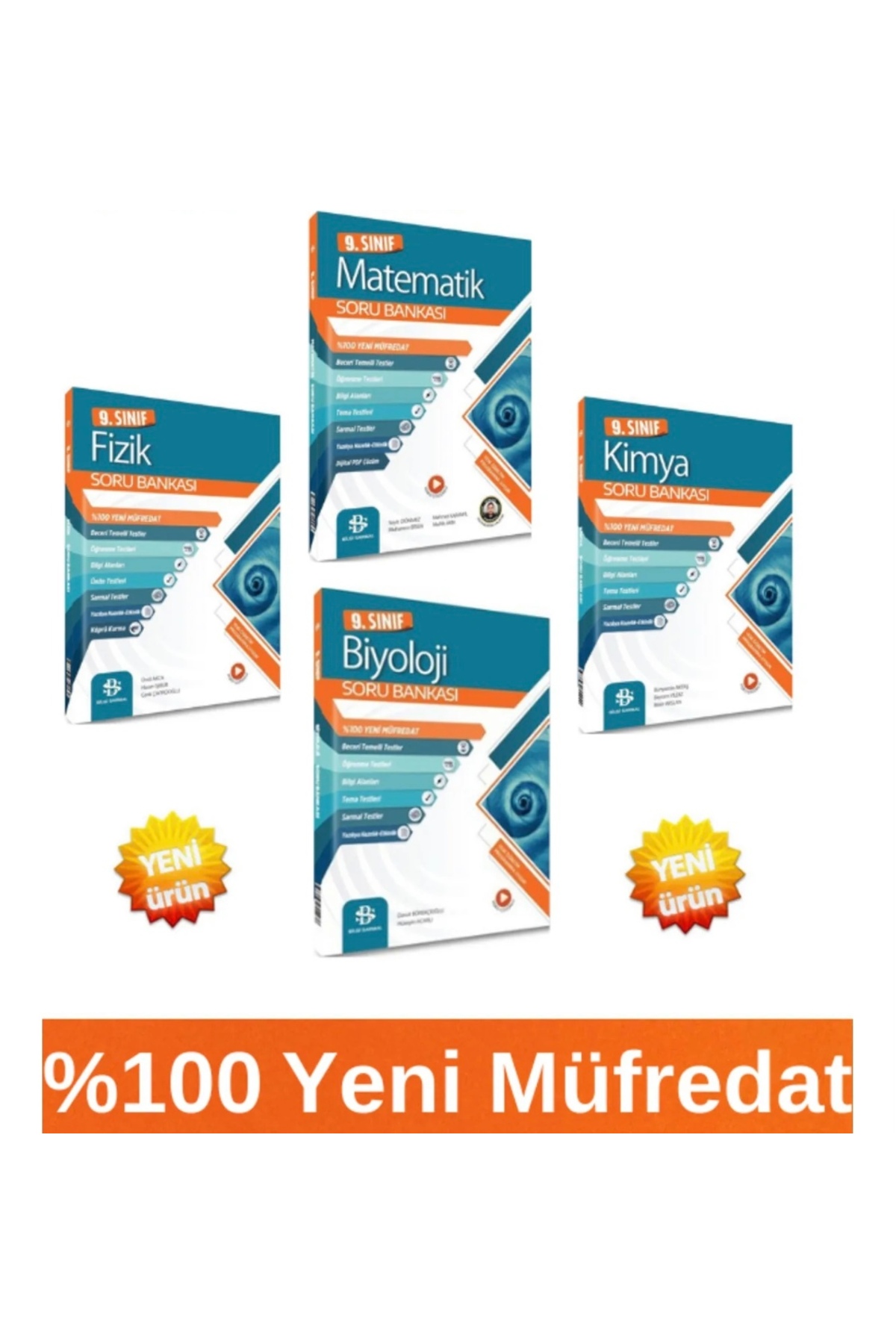 Bilgi Sarmal Yayınları 9,10,11 Sarmal 2025 9.Sınıf matematik fizik kimya biyoloji Soru Seti ...