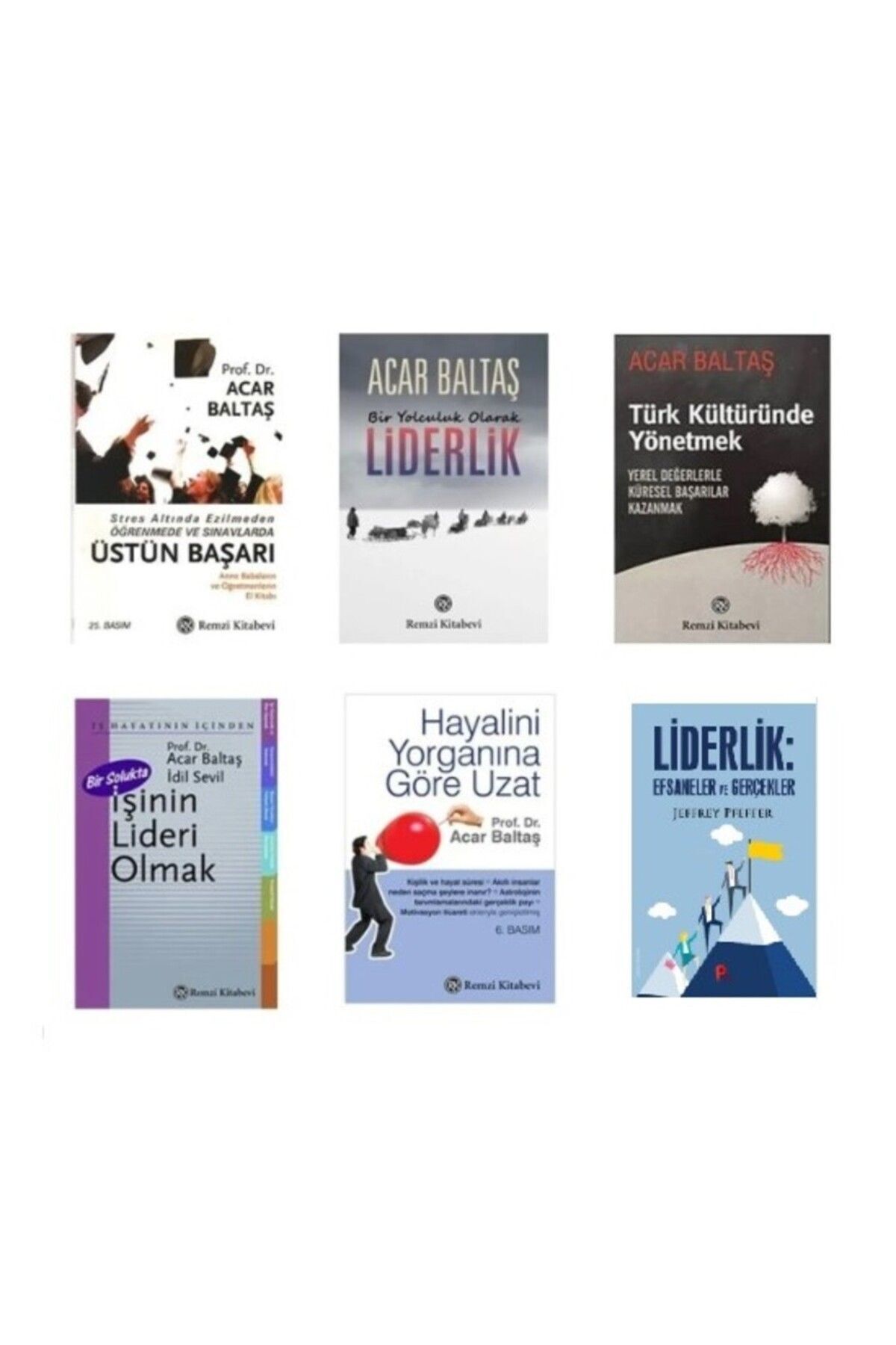 Remzi Kitabevi Acar Baltaş Seti 5 Kitap Liderlik Kitabı - Fiyatı, Yorumları