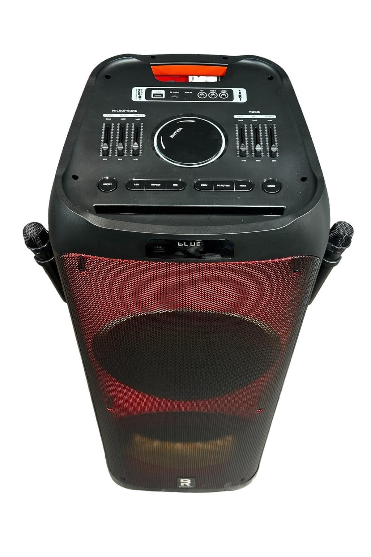 BOMER -3802 15''X2 INCH 160W TWS RGB MODLU YÜKSES SES KALİTELİ KOLON ...