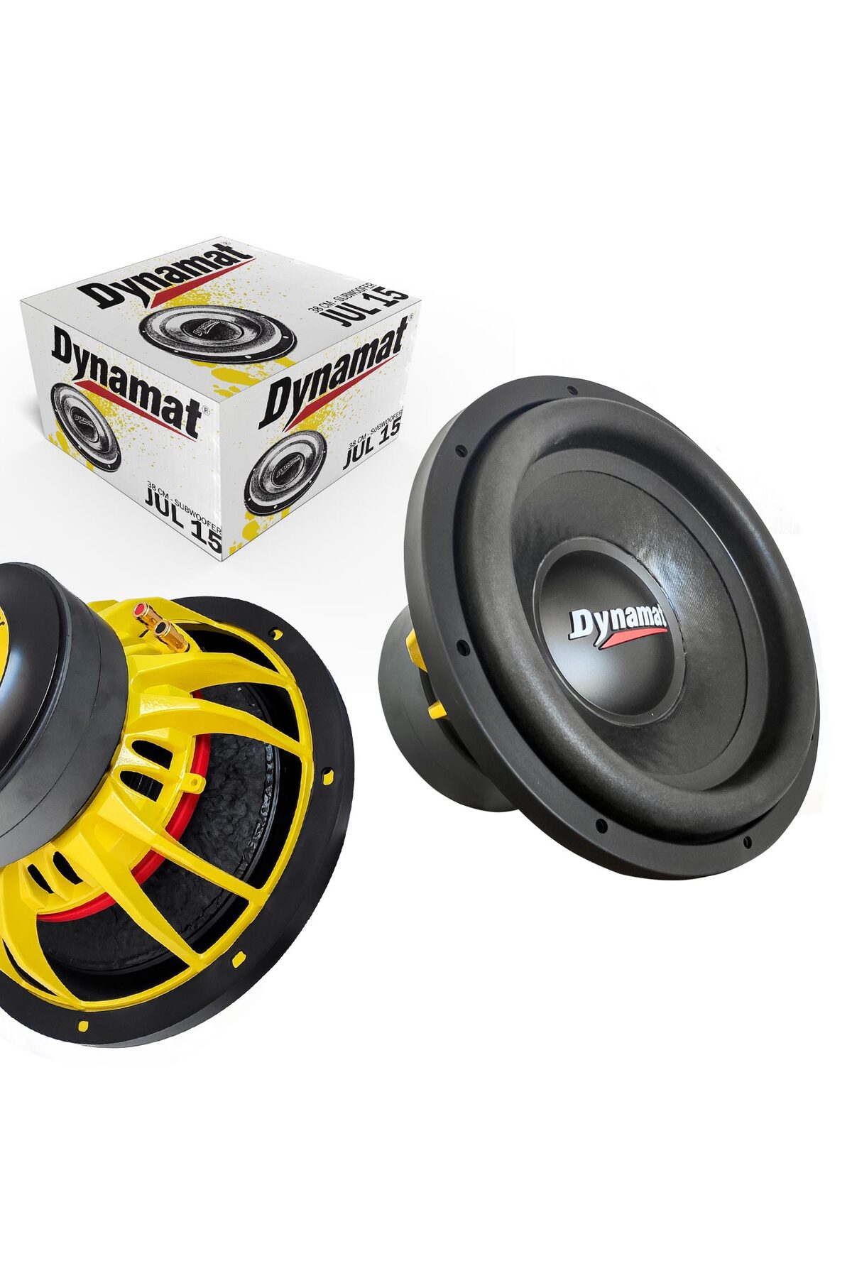Genel Markalar DYNAMAT JUL-15 Oto Bass Subwoofer 38cm 3500 Watt (1750 Rms) 1 Adet Fiyatı ...
