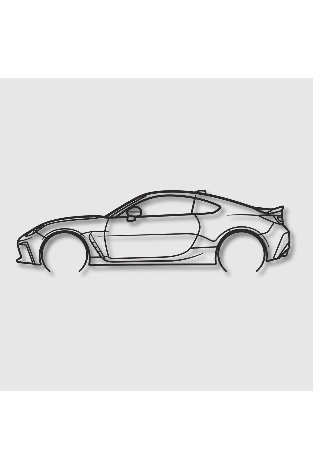 GARA CAR Toyota Gr86 2022 Model Araba Dekoru, Araba Duvar Süsleri, Genç ...