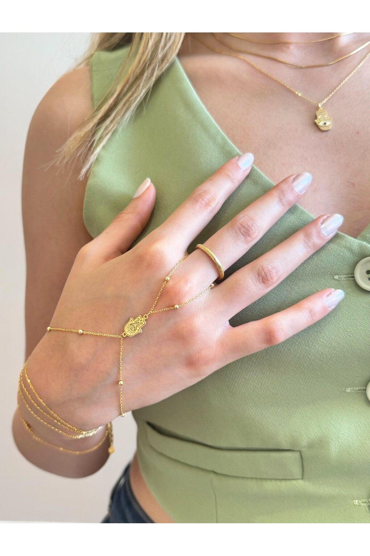 orchards Etnik Hamsa Fatma Ana Eli Şahmeran I 925 Ayar Gümüş - Fiyatı ...