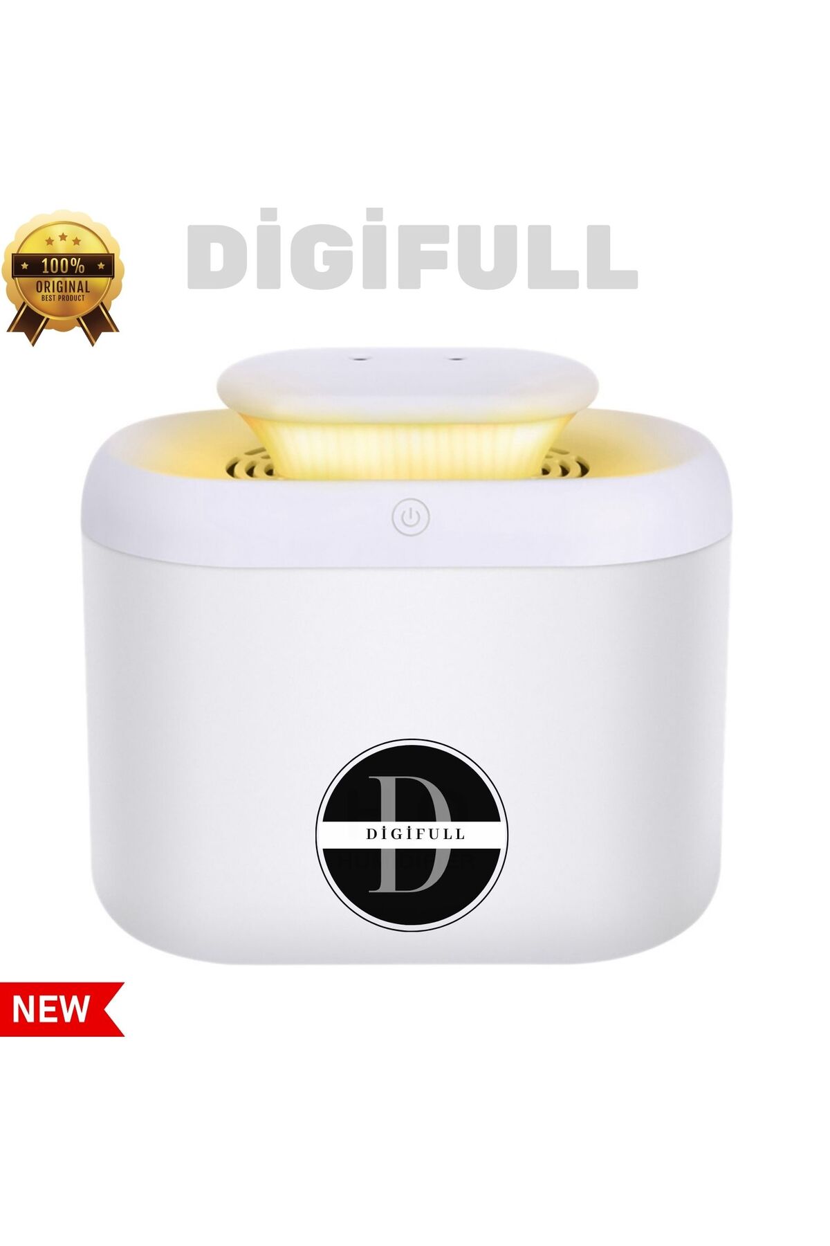 DİGİFULL 3300 Ml Ulrasonik Hava Nemlendirici Buhar Makinesi Ve Aroma ...