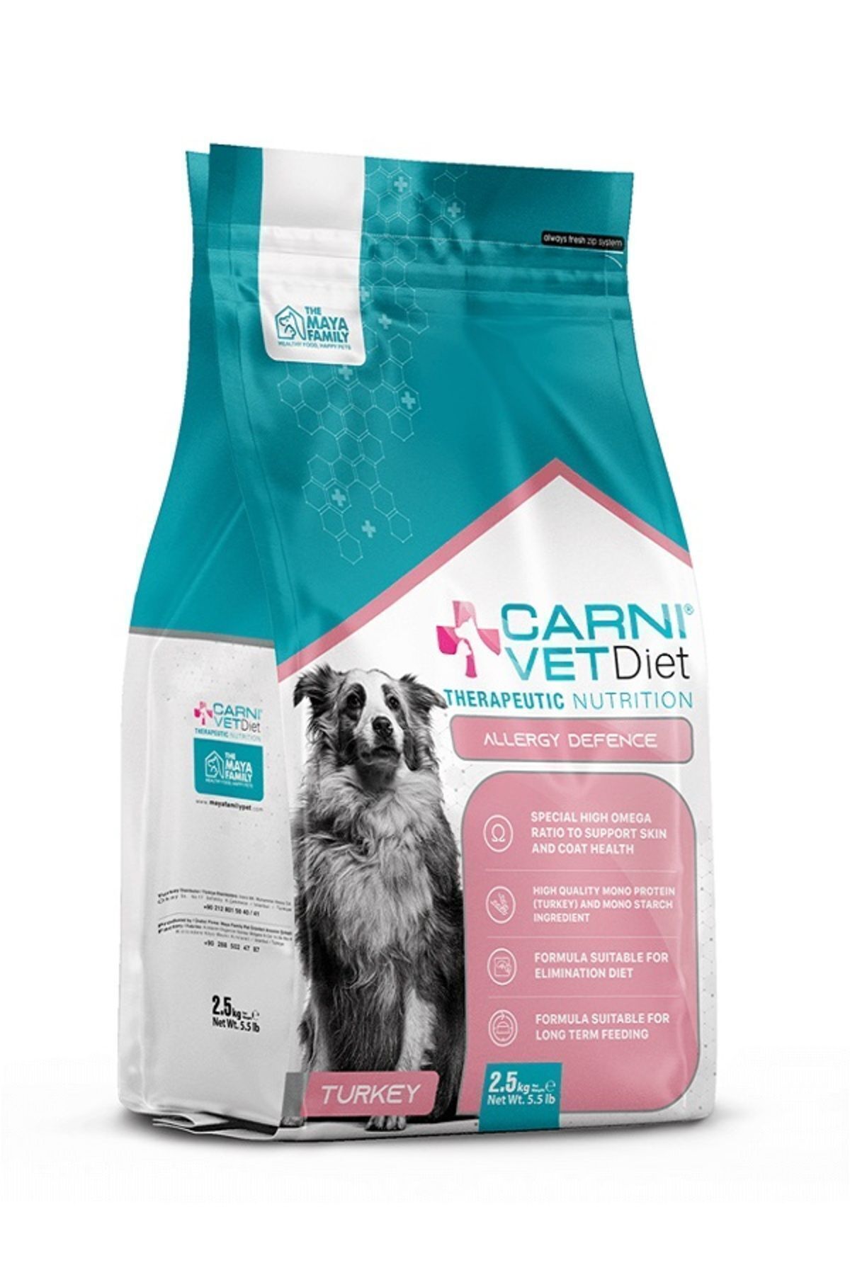 CARNİ LİFE CARNI VET DIET ALLERGY DEFENSE KÖPEK MAMA 2,5 KG - Fiyatı ...