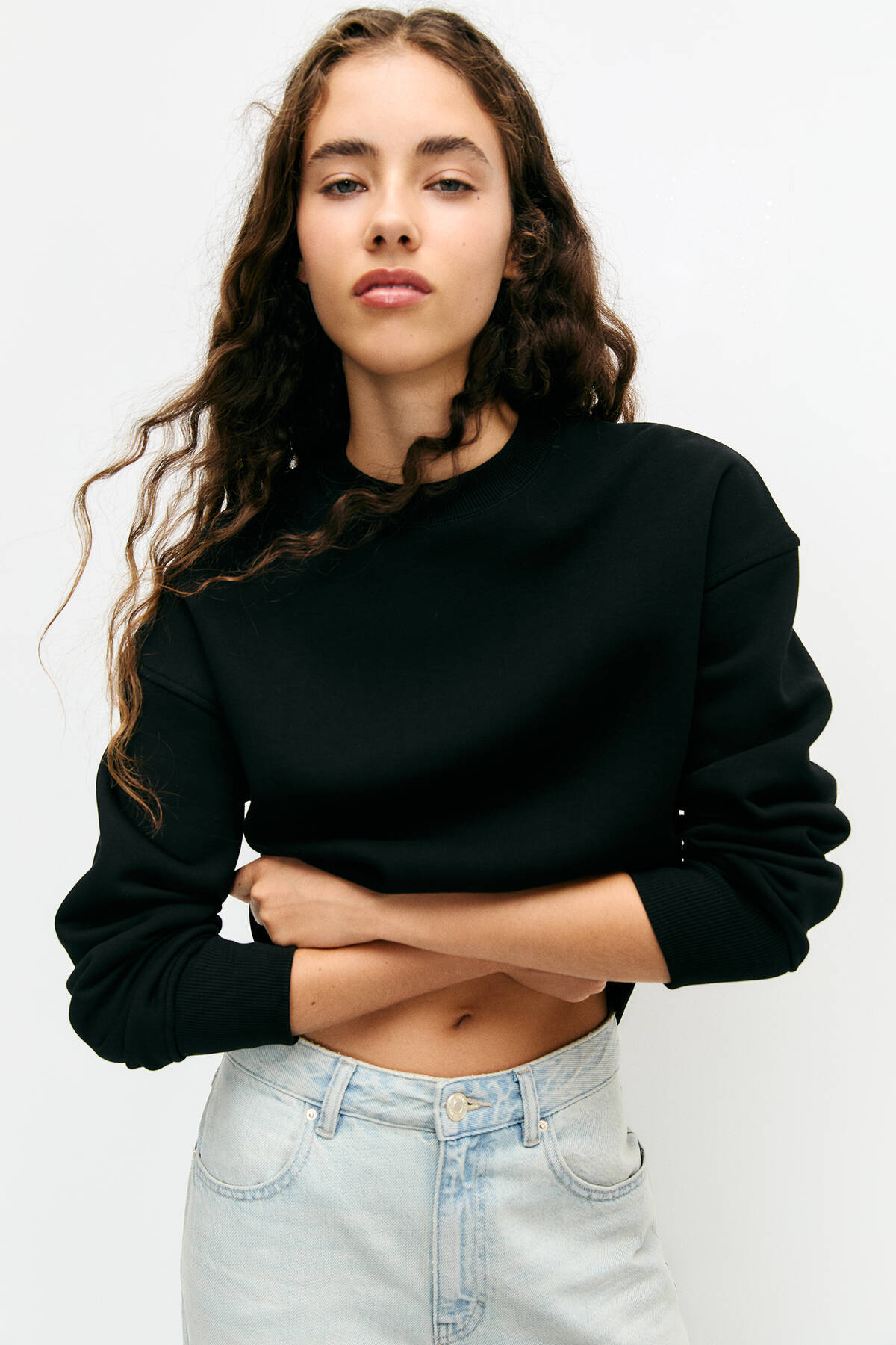 Pull & Bear Basic sweatshirtFiyatı, Yorumları - Trendyol