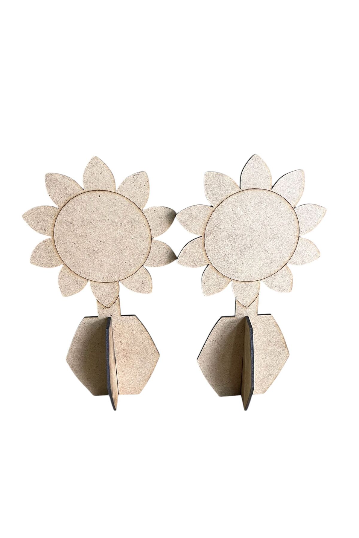 GünerDesing 2-Piece Flower Painting Wooden Toy Activity Summer School ...