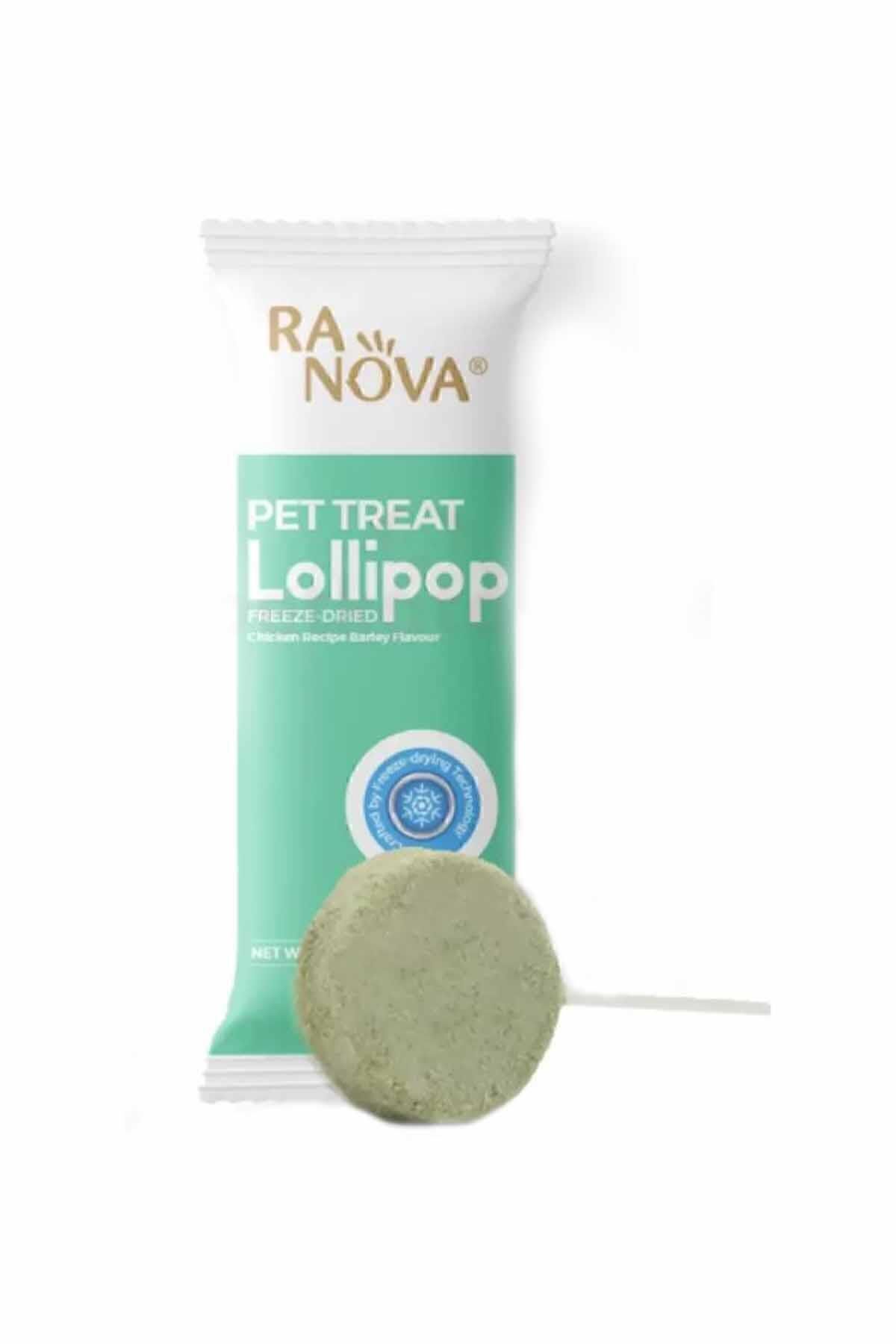 RANOVA Tavuklu ve Arpa Otlu Malt Destekli Lolipop Kedi Ödülü 1.4 ...