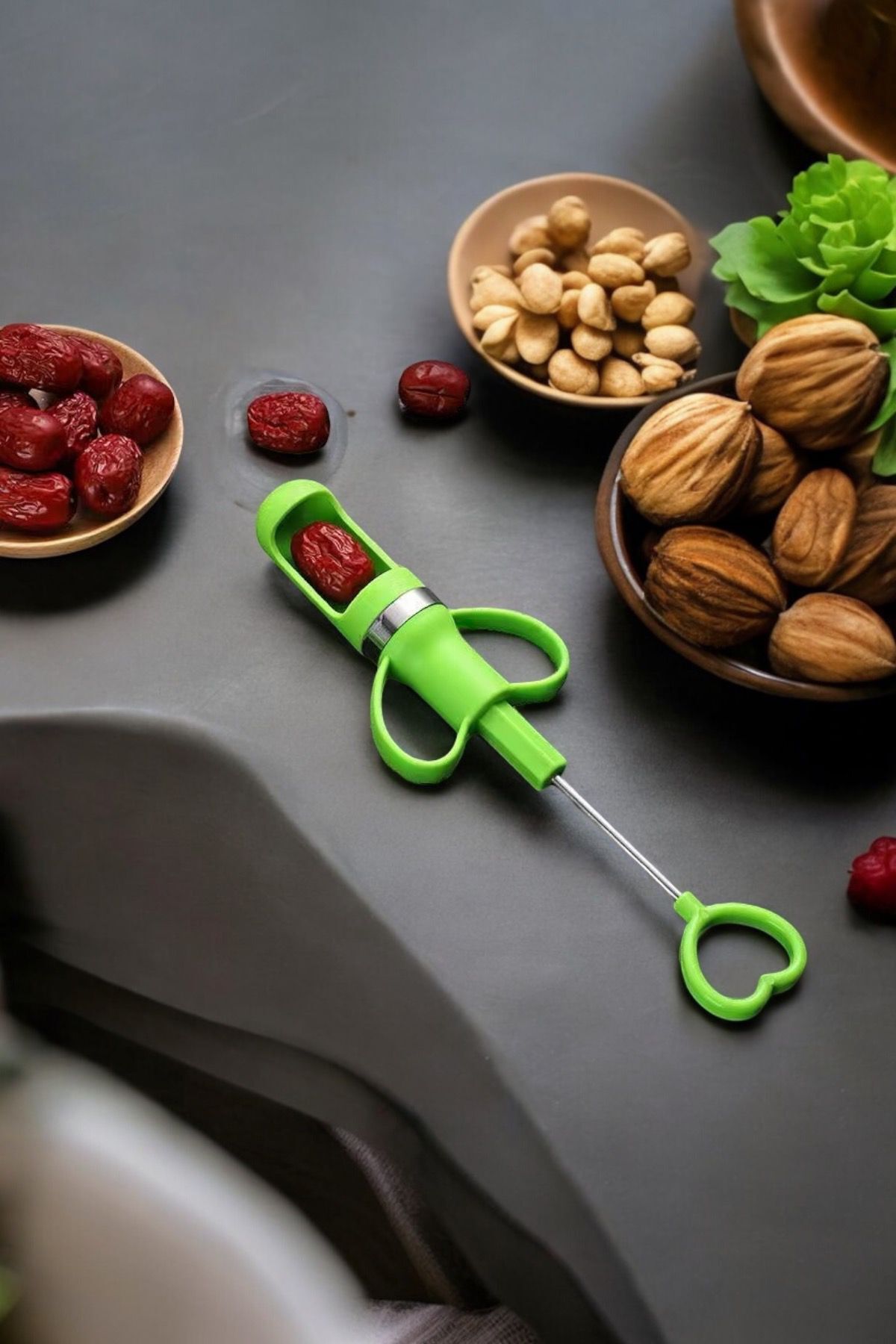 Sezka Life Kiraz Sıyırıcı Çukuru Mutfak Pres tipi hızlı karot aracı ...