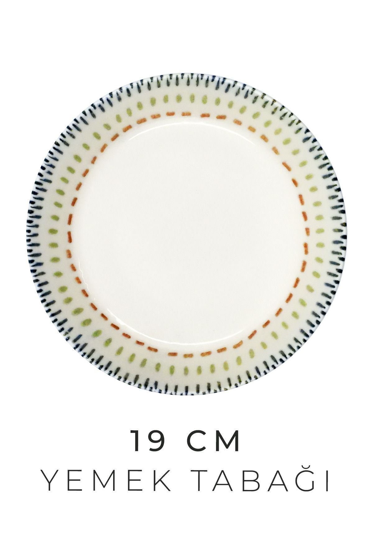 Kitchen Life 12 Parça 4 Kişilik Zen Mandalası Porselen Yemek Takımı ...