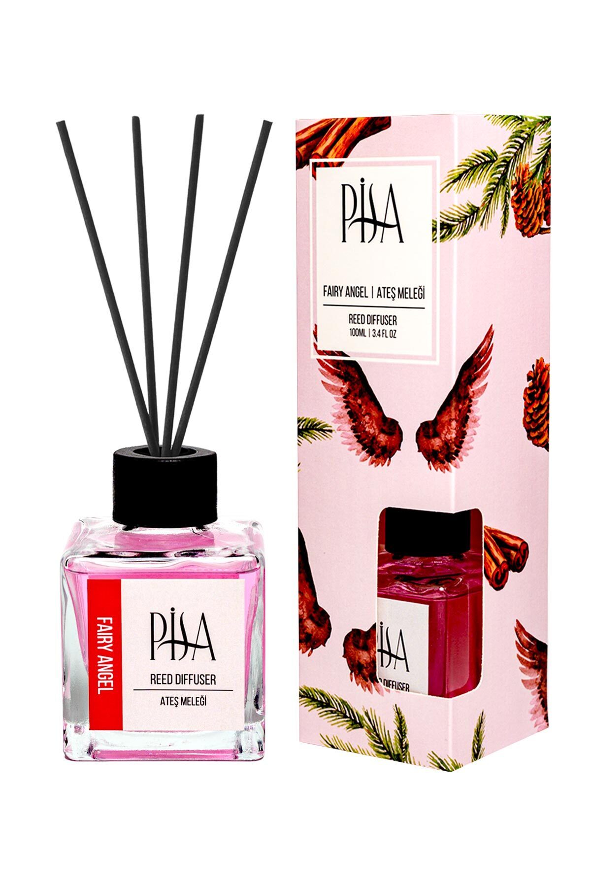 Pisa Ateş Meleği Çubuklu Oda Kokusu Fairy Angel Reed Diffuser 100ml ...