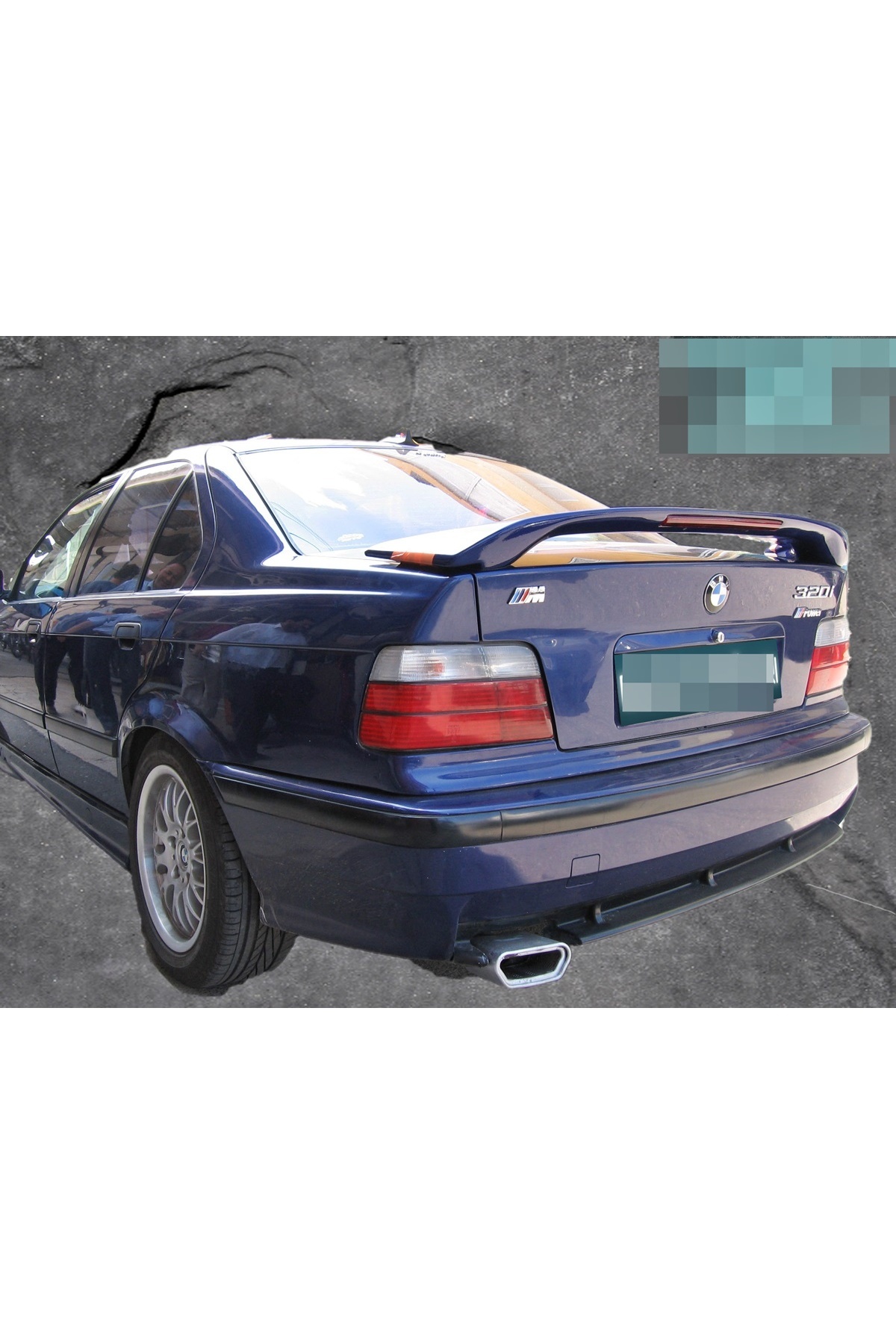 ANKARA BODYKİT BMW E36 Uyumlu ZENDER SPOYLER - IŞIK DAHİL Fiyatı ...