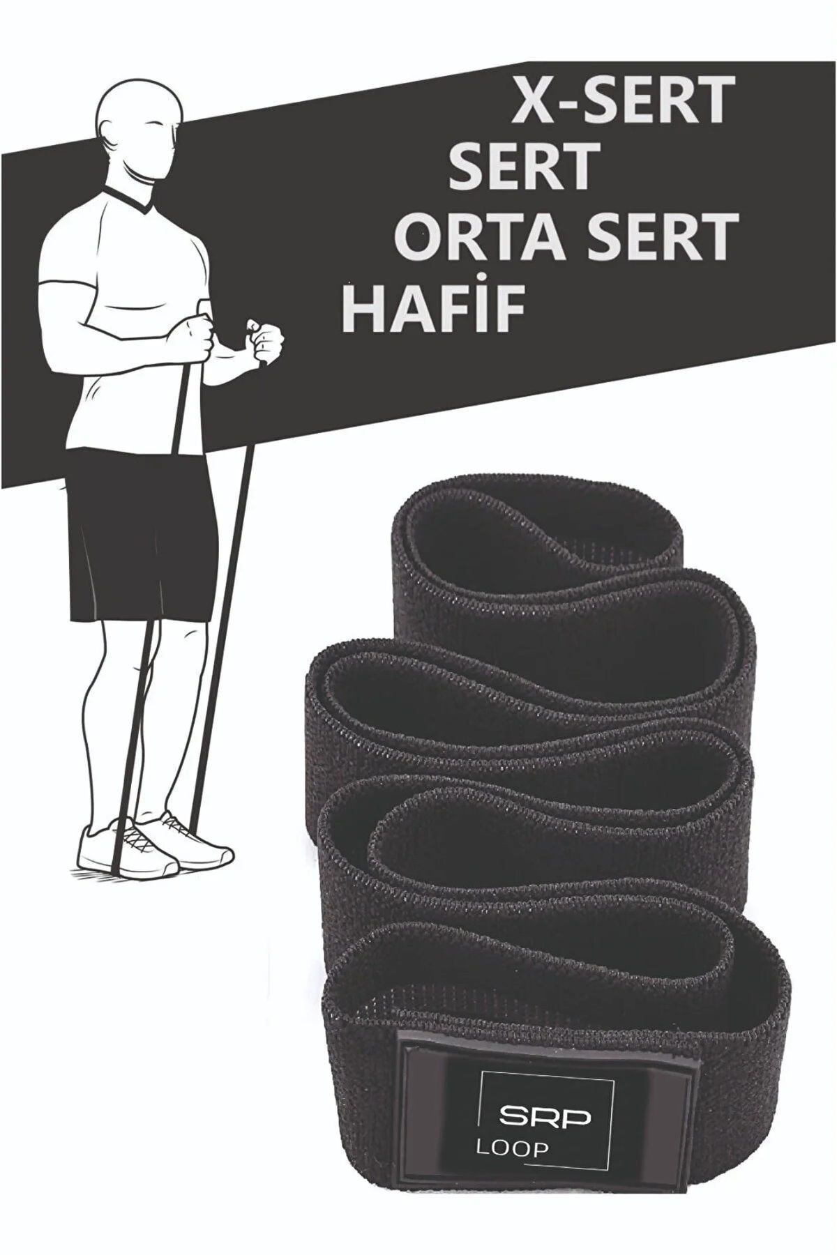 SRP LOOP DİRENÇ BANDI PİLATES YOGA ESNEME EGZERSİZ DİRENÇ LASTİĞİ ...