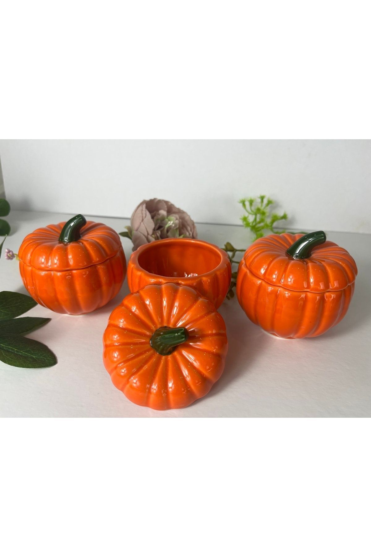 cristal home 3 Adet Küçük Boy Kabak Saklama,bal Kabağı Baharatlık ...