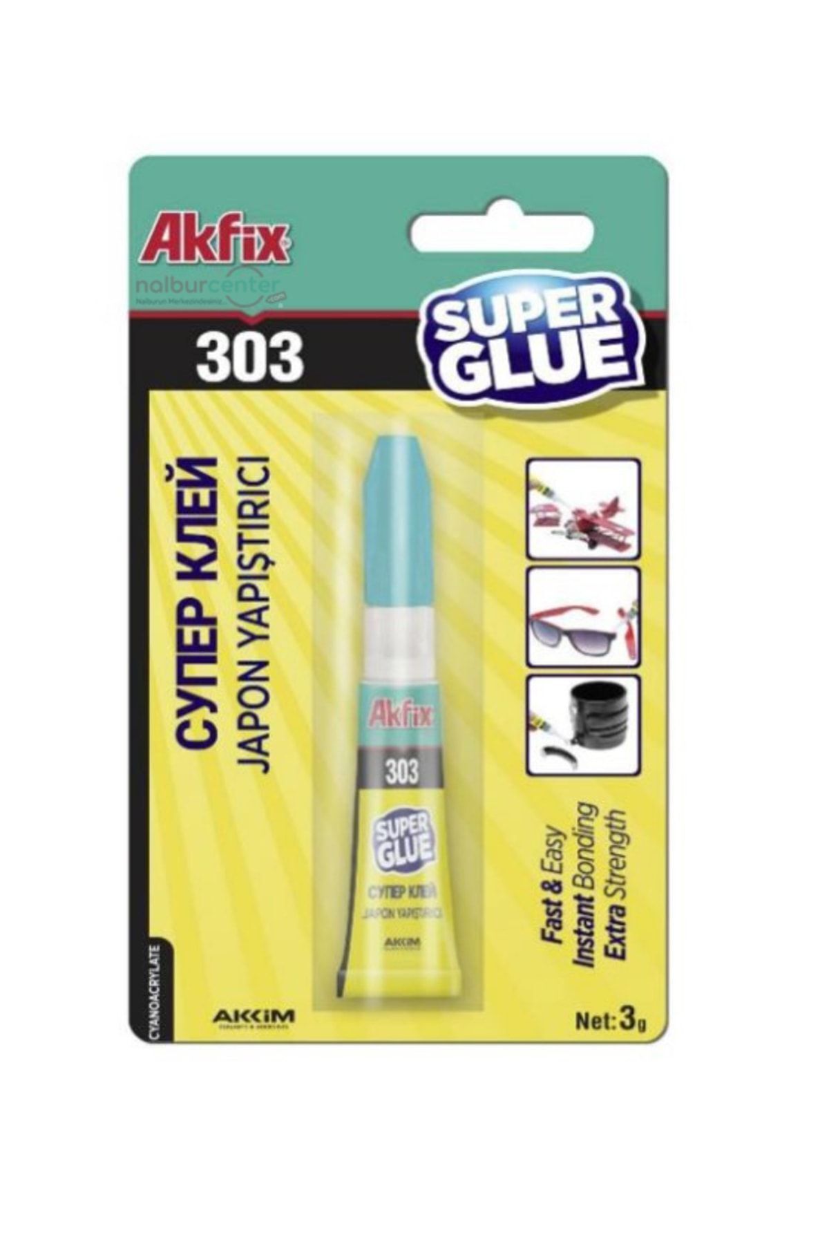 Akfix 303 Süper Japon Yapıştırıcı 3 Gr - Fiyatı, Yorumları