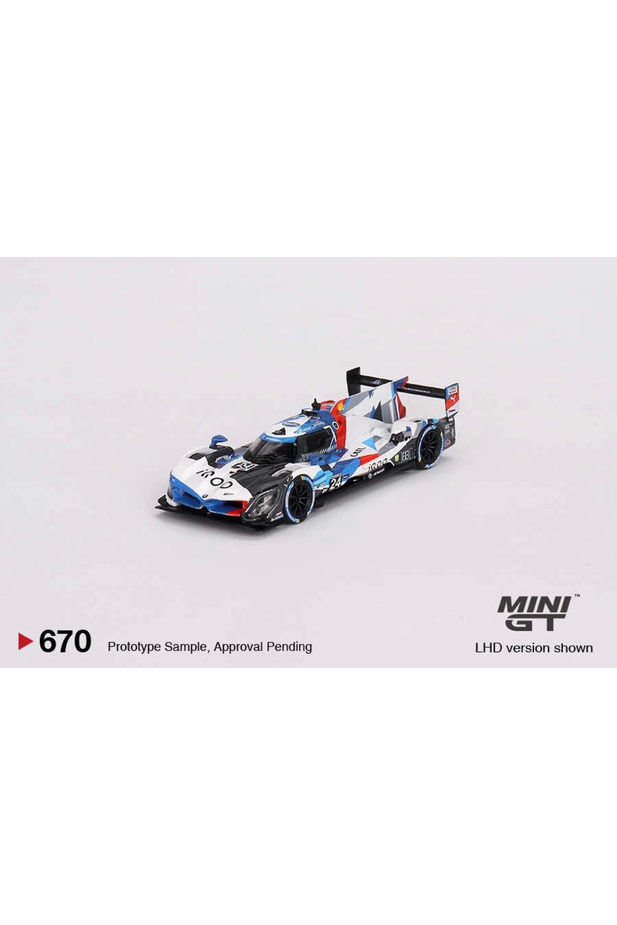 mini gt 1/64 Bmw M Hybrid V8 Gtp #24 Bmw M Team Rll 2023 Imsa Daytona ...
