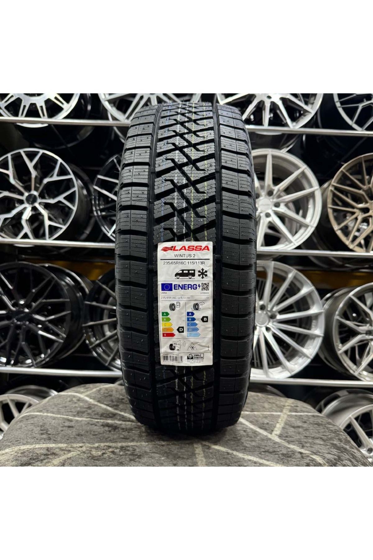 Lassa 235/65 R16 C 115/113R 8 KAT Lassa Wintus 2 Kışlık Lastik 2024 Üre ...