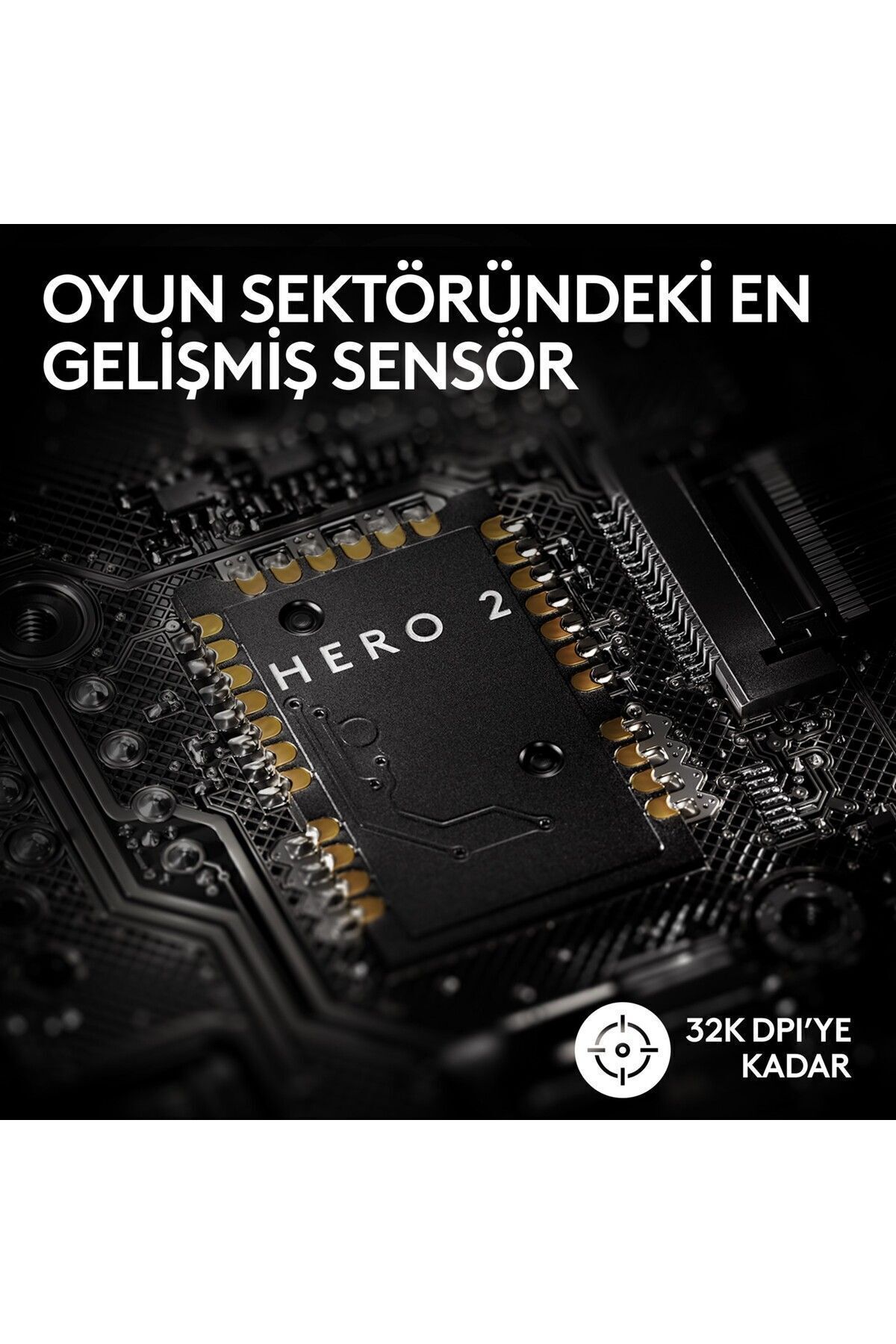 logitech G PRO X SUPERLIGHT 2 Hafif HERO 2 Sensör 32.000 DPI LIGHTSPEED ...
