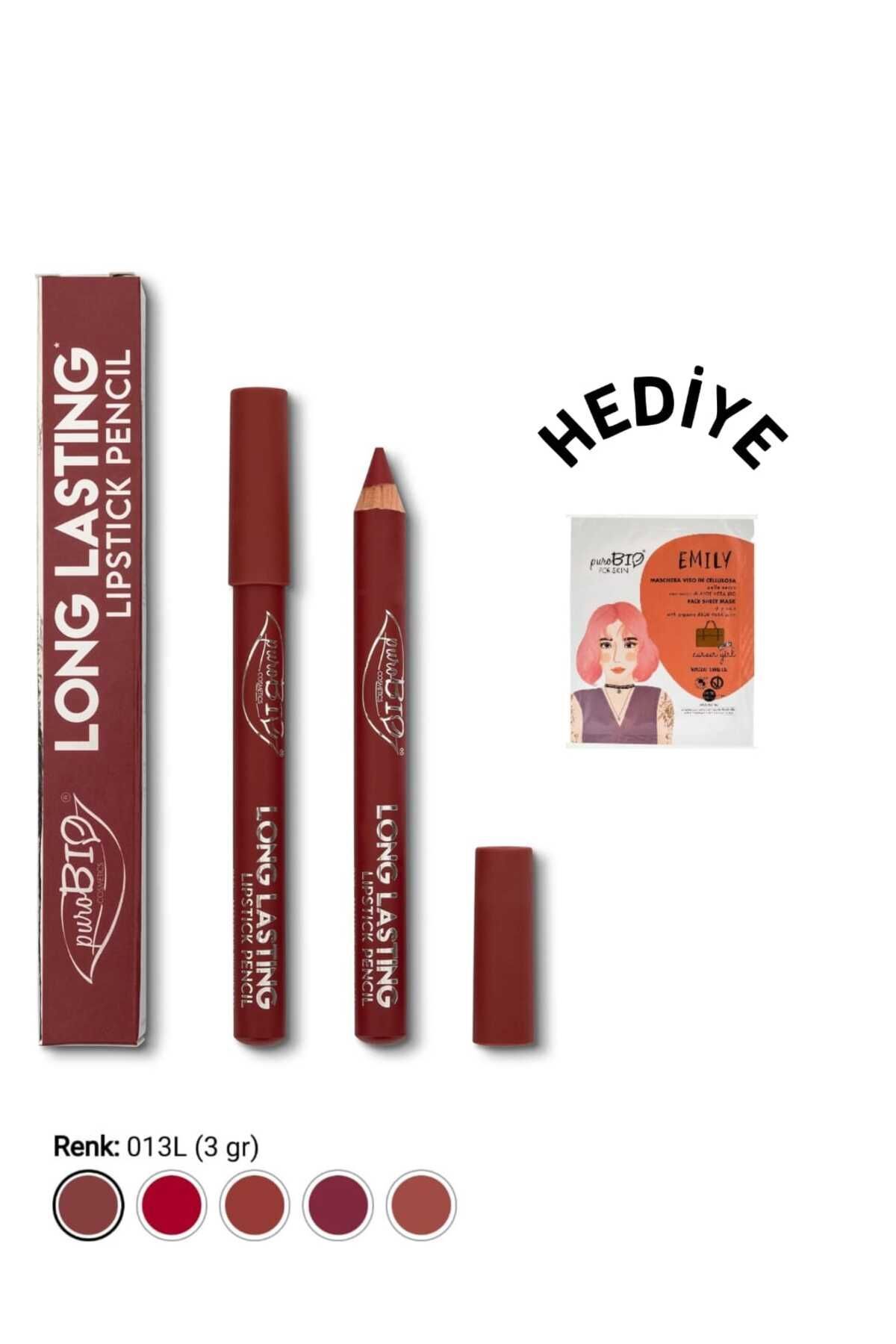 purobıocosmetics Uzun Süre Kalıcı Kalem Ruj Ruj | Bordo | Doğal ...