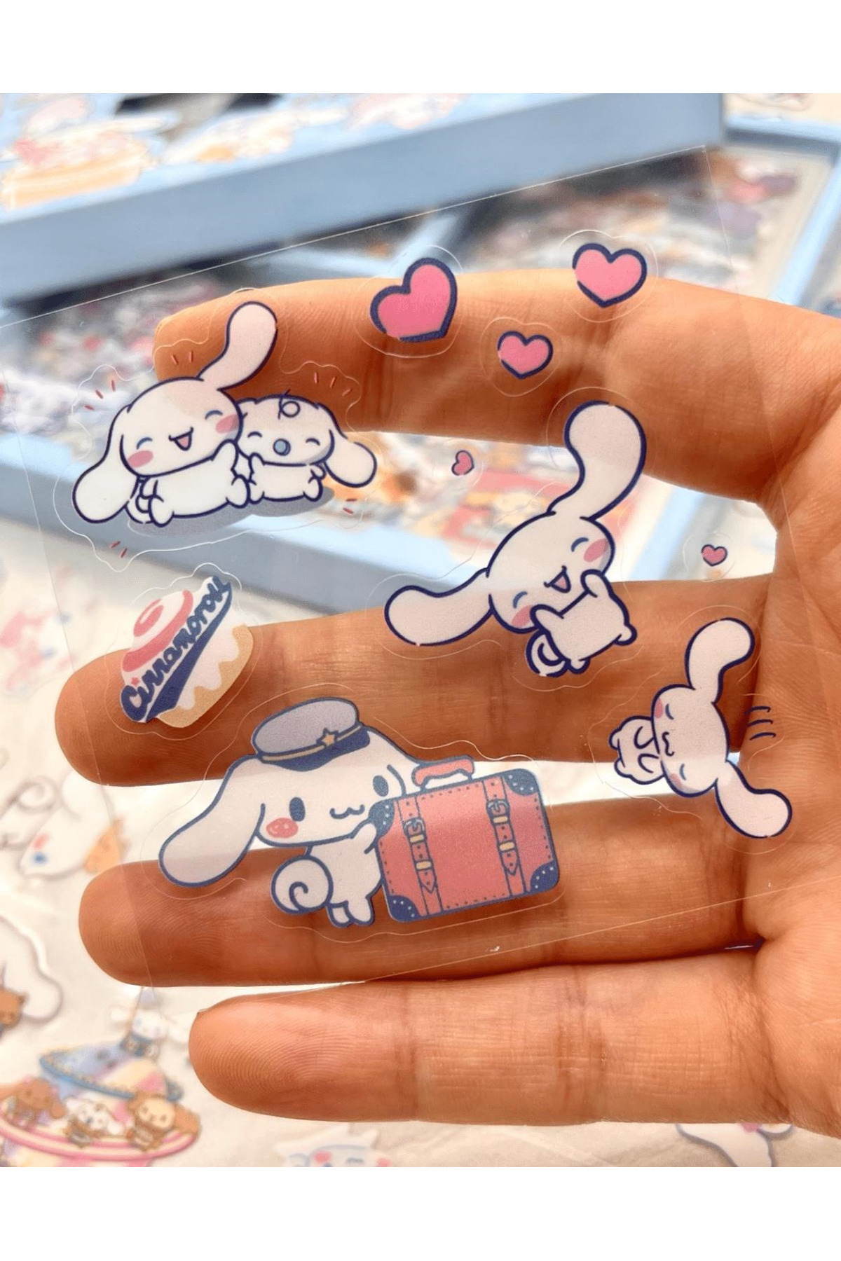 Kağıt Gemi Dükkan Sanrio Cinnamoroll Karakterli 4 Bölümlü 100 Yaprak ...