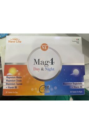 🌟 New Life Mag4: Magnezyum ve B6 ile Enerjinizi Artırın!