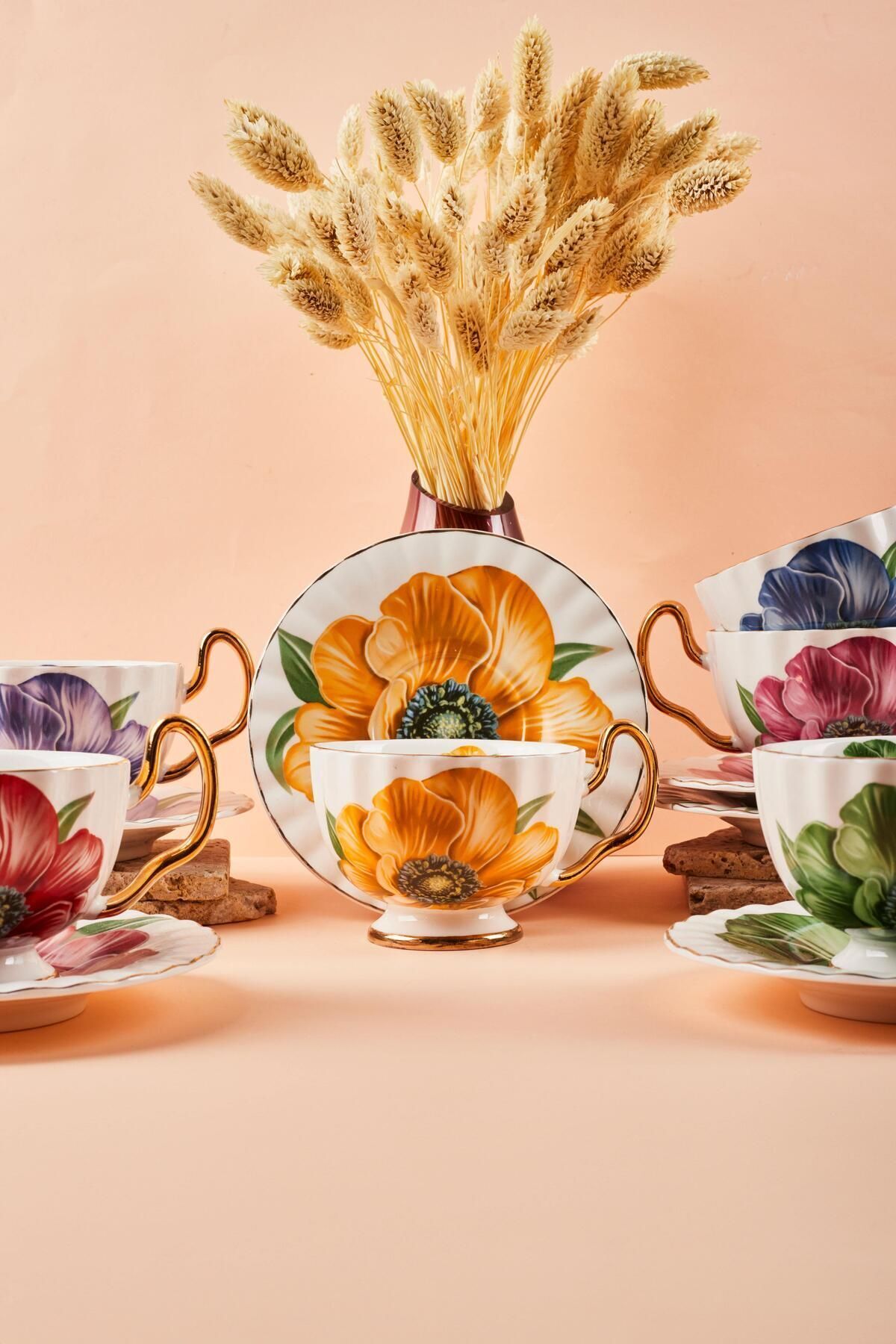 Perotti Victoria 6'lı Porselen Çay Fincanı-37 Fiyatı, Yorumları - Trendyol