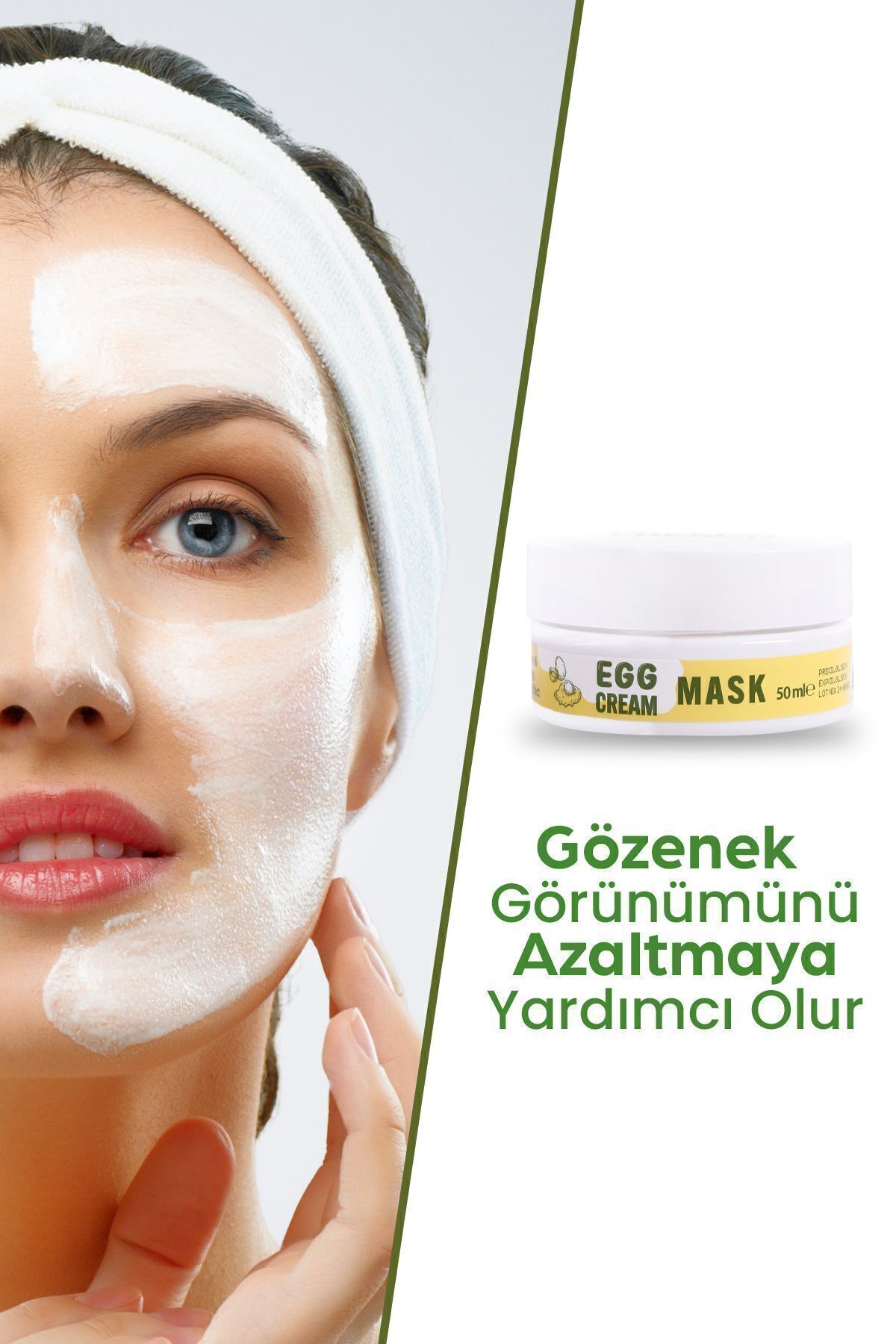 Dr Fresco Egg White Pore Mask - Gözenek Sıkılaştırıcı Yumurta Akı ...