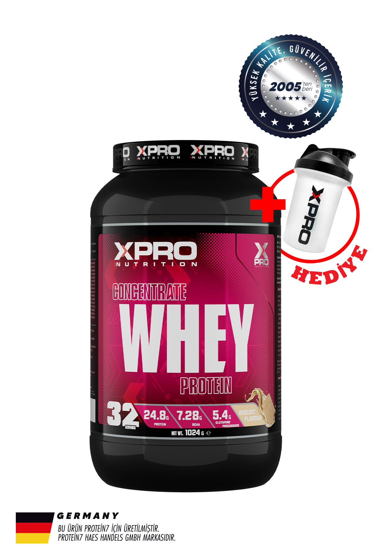 Xpro Nutrition Xpro Concentrate Whey Protein Tozu 1024gr - Bisküvi ...