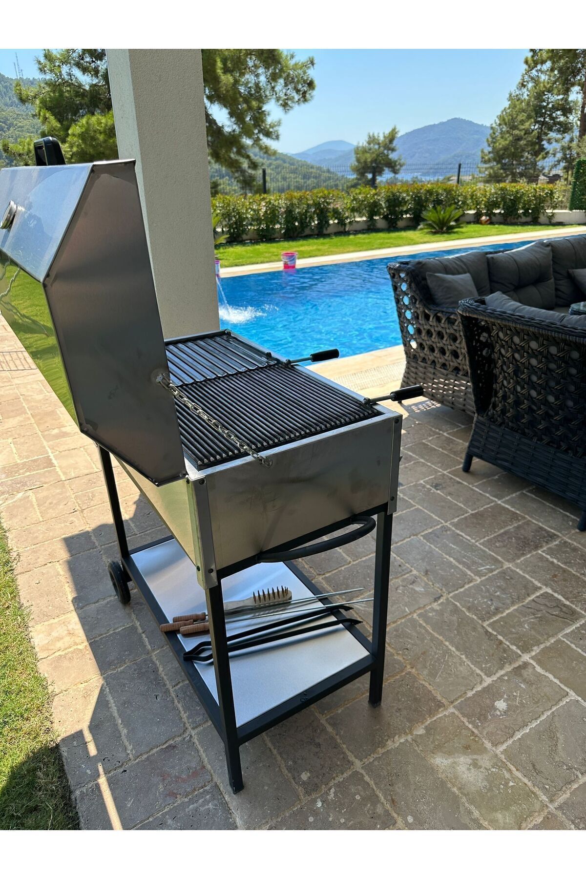 AkınTicaret akin_inox 80XL İnox Barbekü - Fiyatı, Yorumları