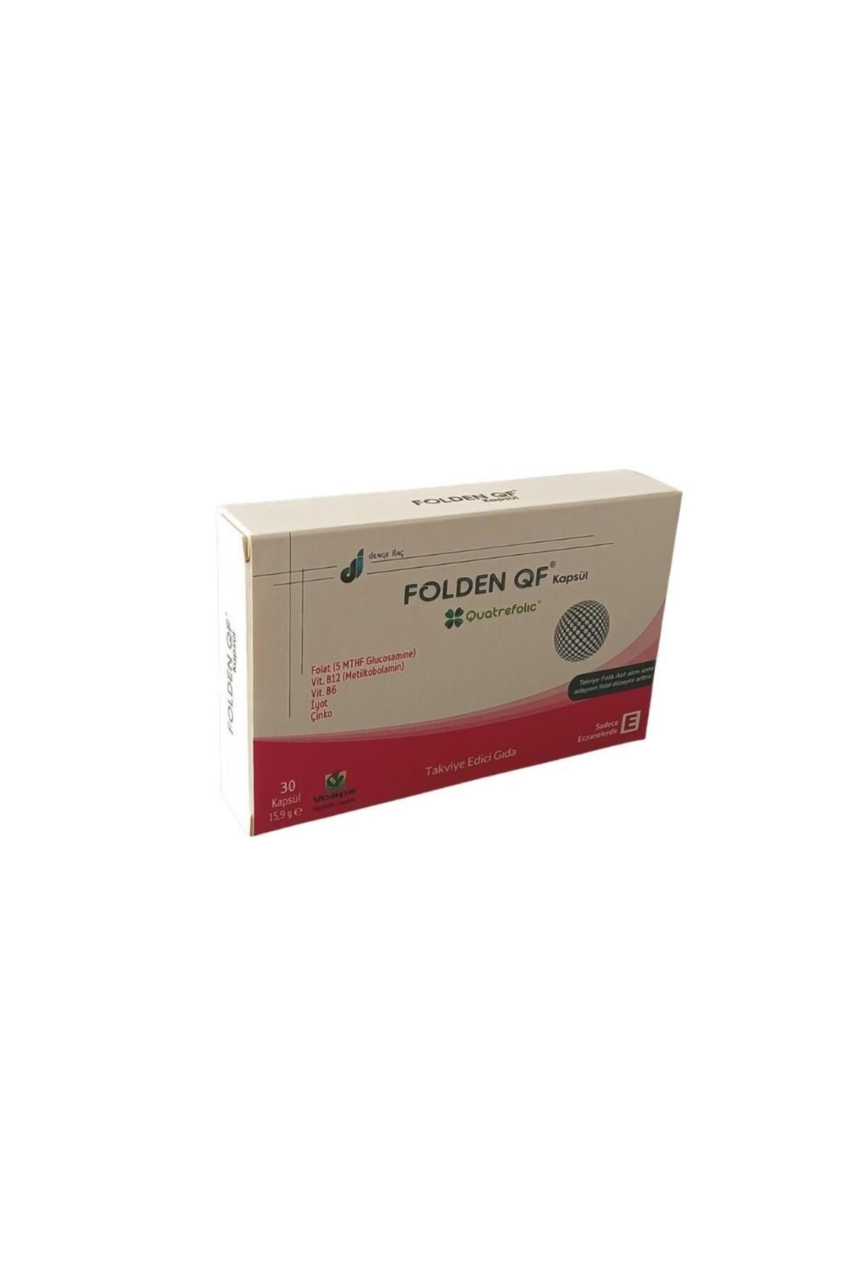 denge ilaç Folden Qf Multivitamin Ve Multimineral Takviye Edici Gıda 30 ...