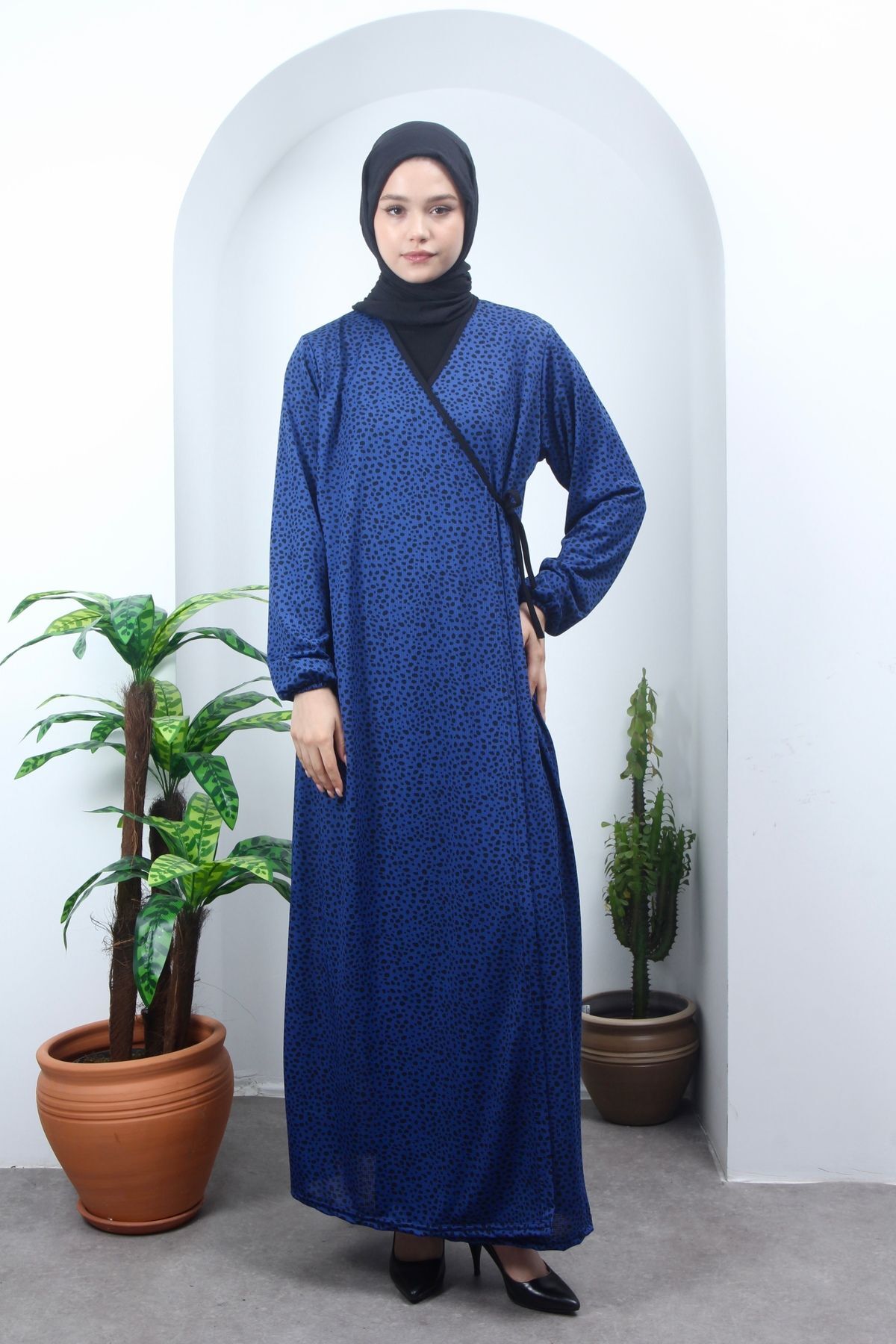 Kutay Collection Mevsimlik Pratik Bağlamalı Kadın Namaz Elbisesi Fiyatı ...