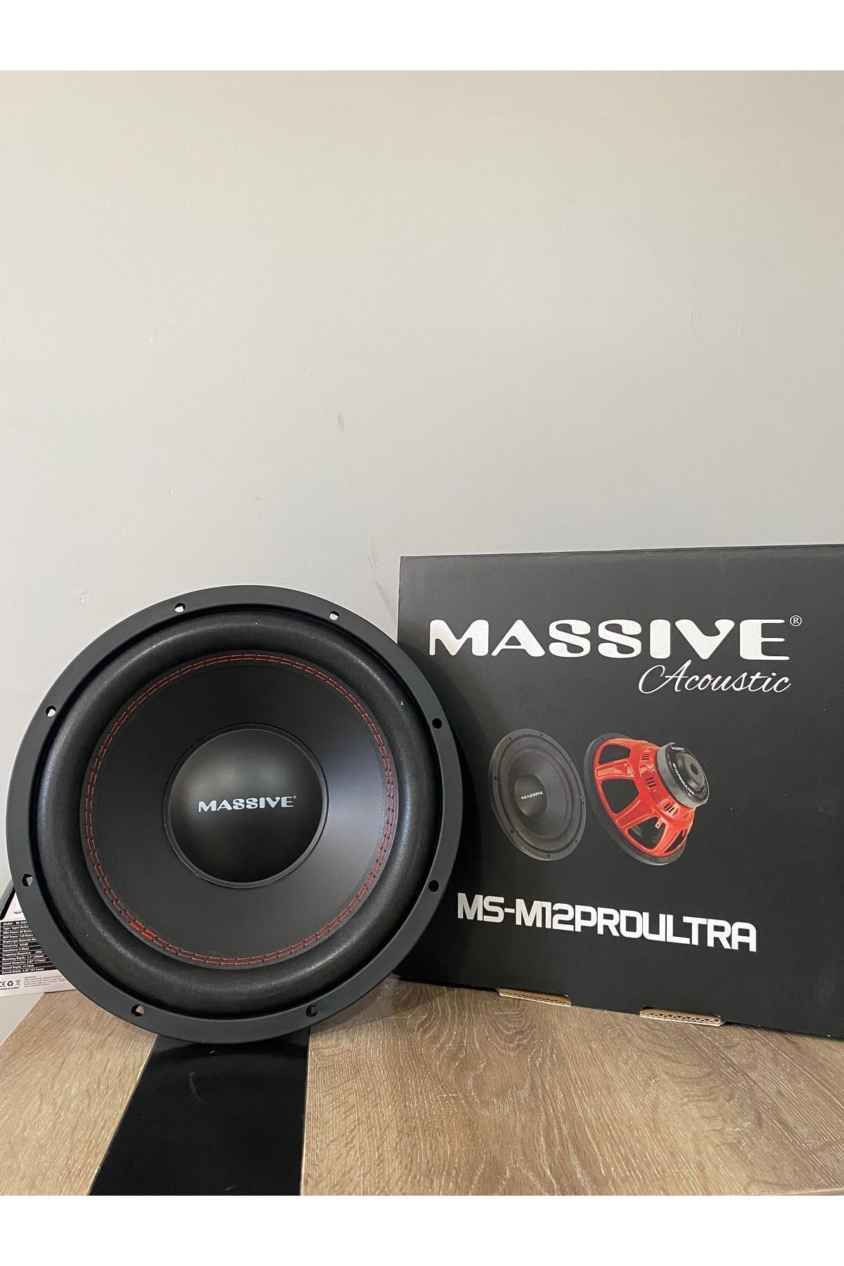Massive MASSİVE MS-M12PROULTRA ÖZEL SERİ 30CM SUBWOOFER BASS1500W 400RMS - Fiyatı, Yorumları