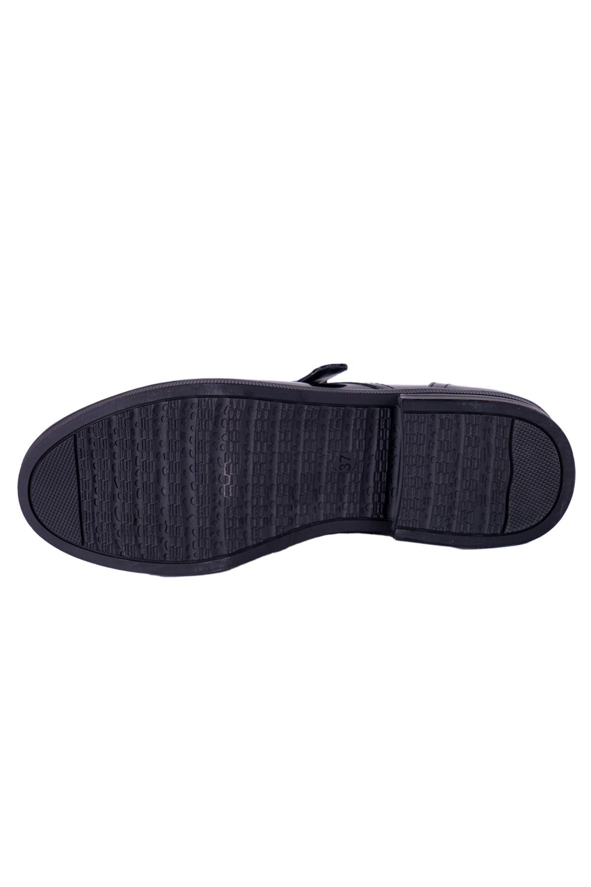 CLEOPATRA SHOES CLEOPATRA SİYAH ROGAN SARAÇ DETAYLI LAOFER - Fiyatı ...
