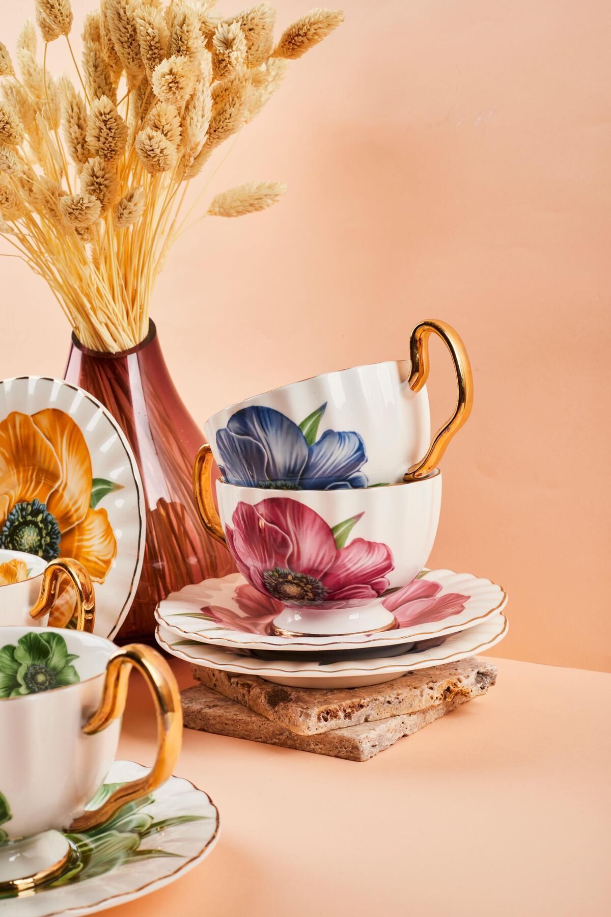 Perotti Victoria 6'lı Porselen Çay Fincanı-37 Fiyatı, Yorumları - Trendyol