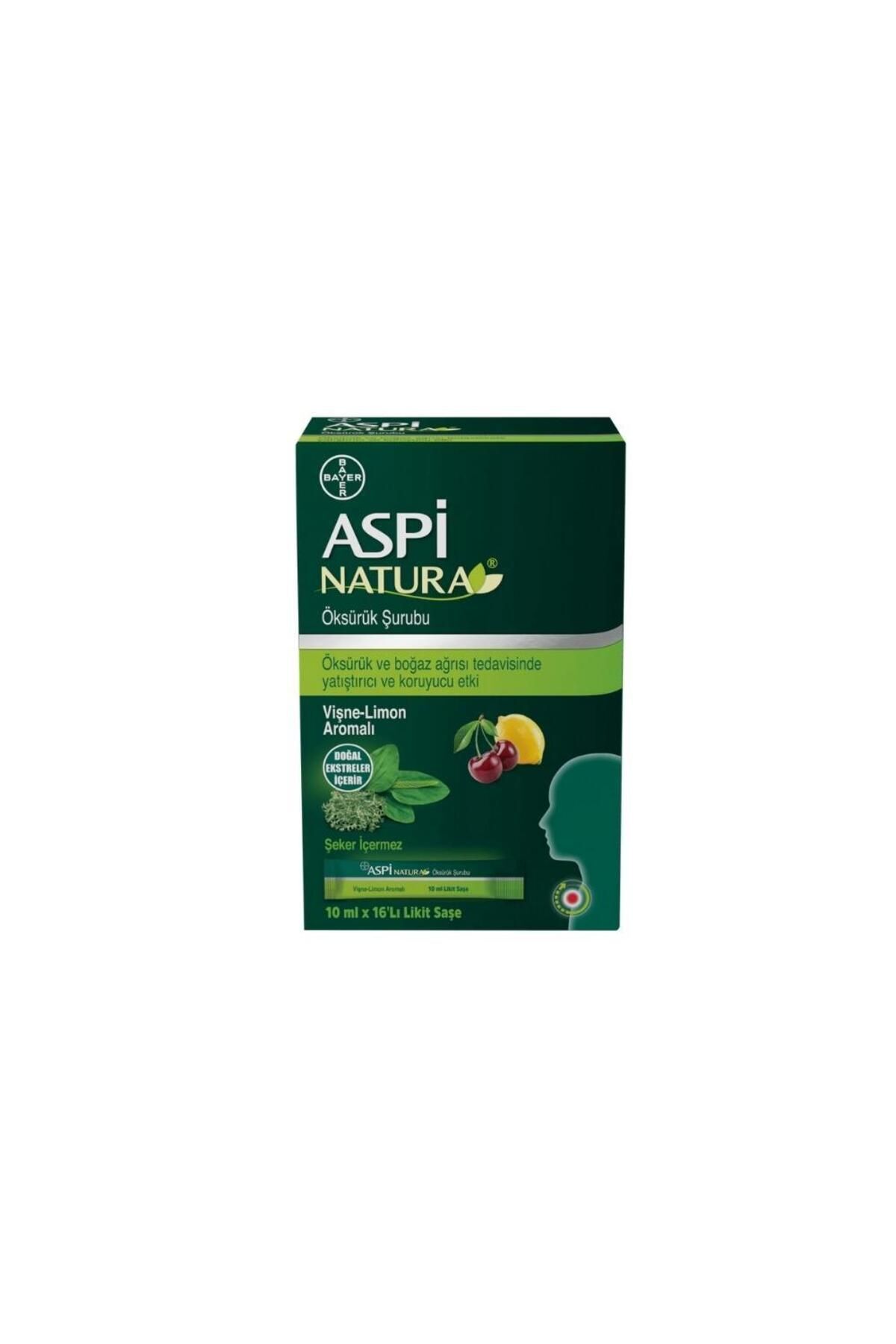 Aspinatura Aspi Natura Şurubu Vişne-limon Aromalı 10ml X 16’lı Likit Saşe - Fiyatı, Yorumları