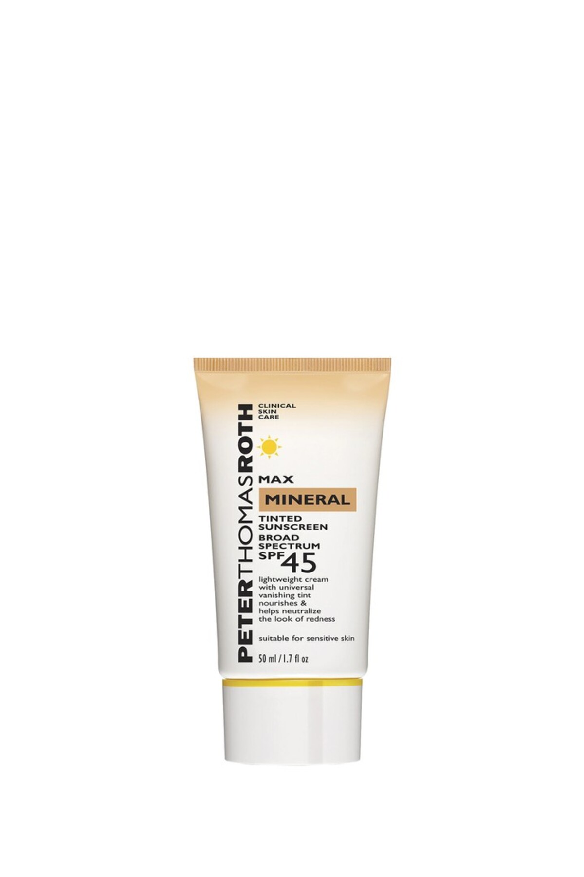 PETER THOMAS ROTH Max Mineral Tinted Sunscreen Broad Spectrum SPF 45 50 ...