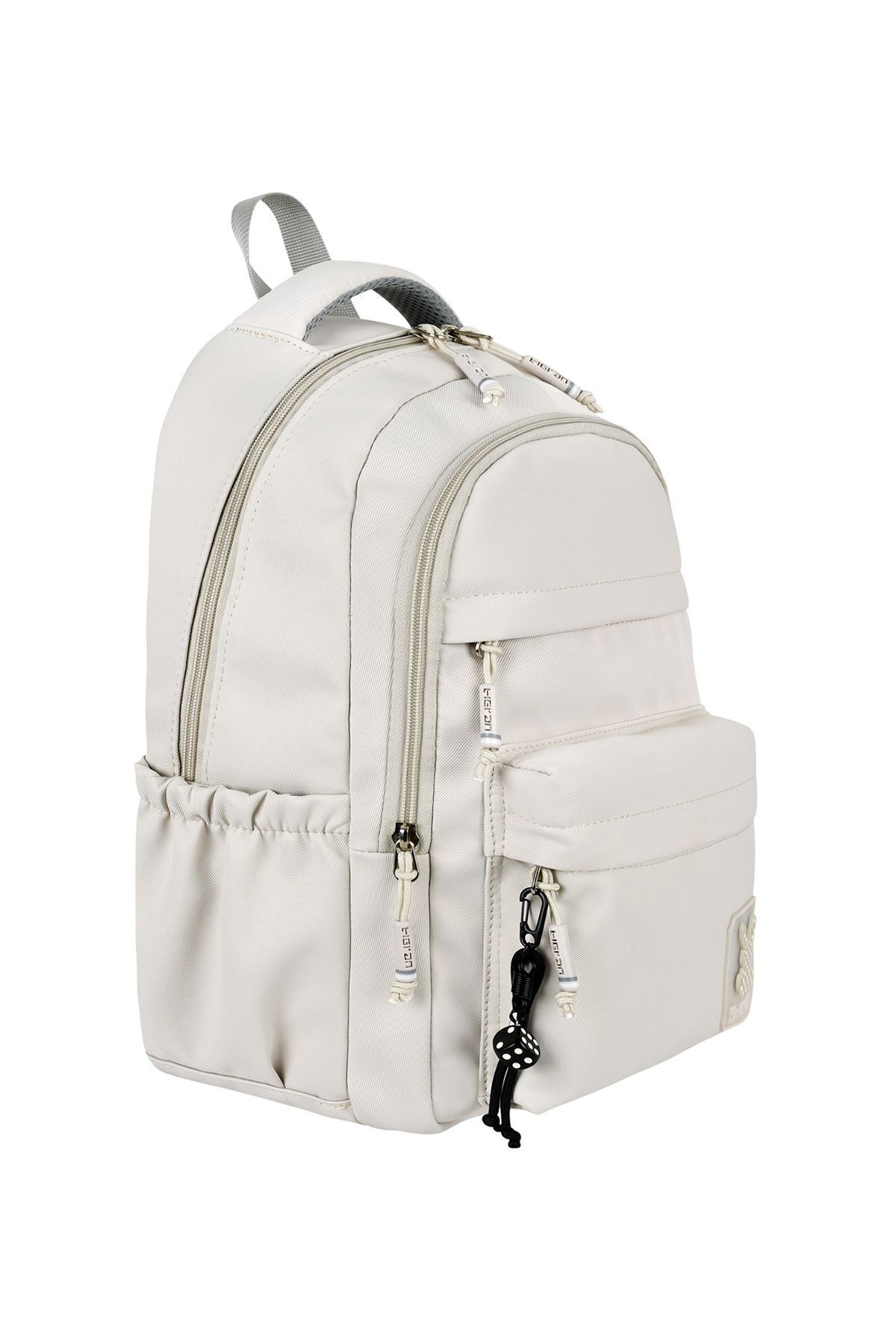 OPTİZON Gri Renk Okul Çantası Su Itici Özel Kumaş Hafif Lise Ve ...