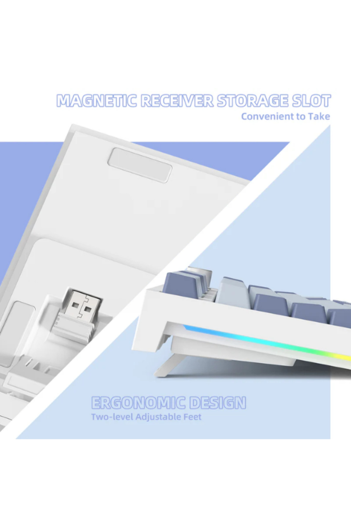 Attack Shark K86 EKRANLI KABLOSUZ MEKANİK KLAVYE - Fiyatı, Yorumları