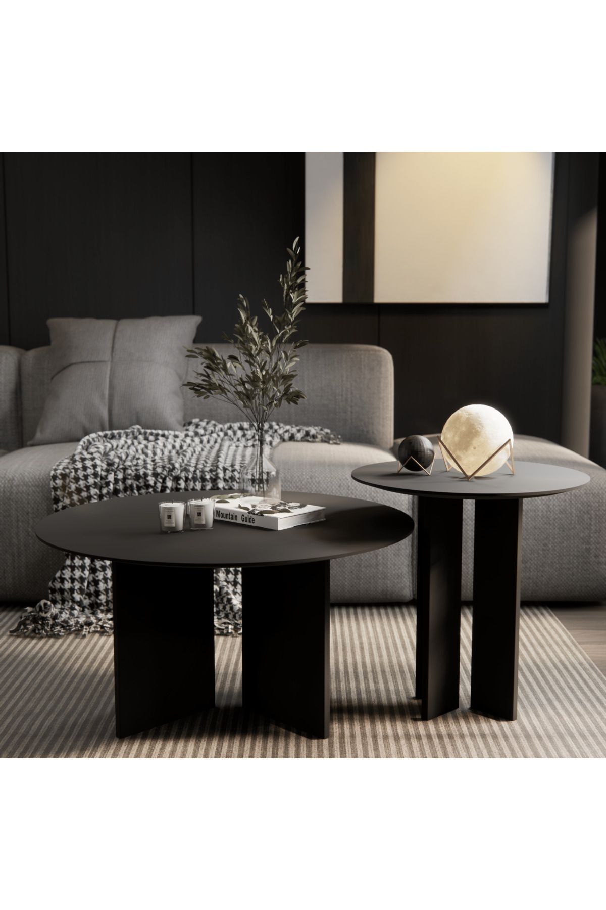 kuppdesign Leo Orta Sehpa Siyah Ikili Set Fiyatı, Yorumları - Trendyol