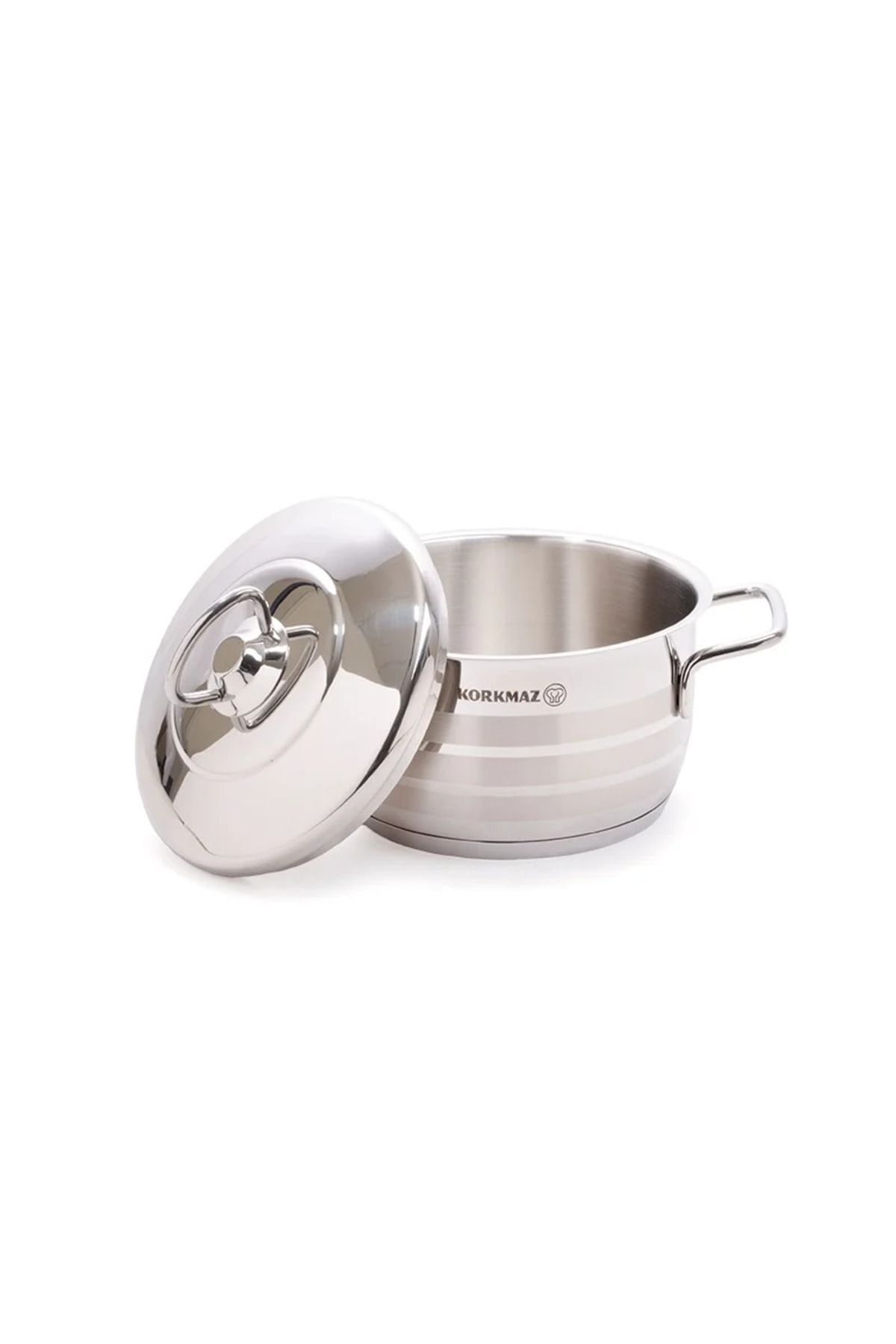 KORKMAZ Astra Cookware Set 8 Pcs - 18 X 10 Cm - 20 X 12 Cm - 24 X 14 Cm ...