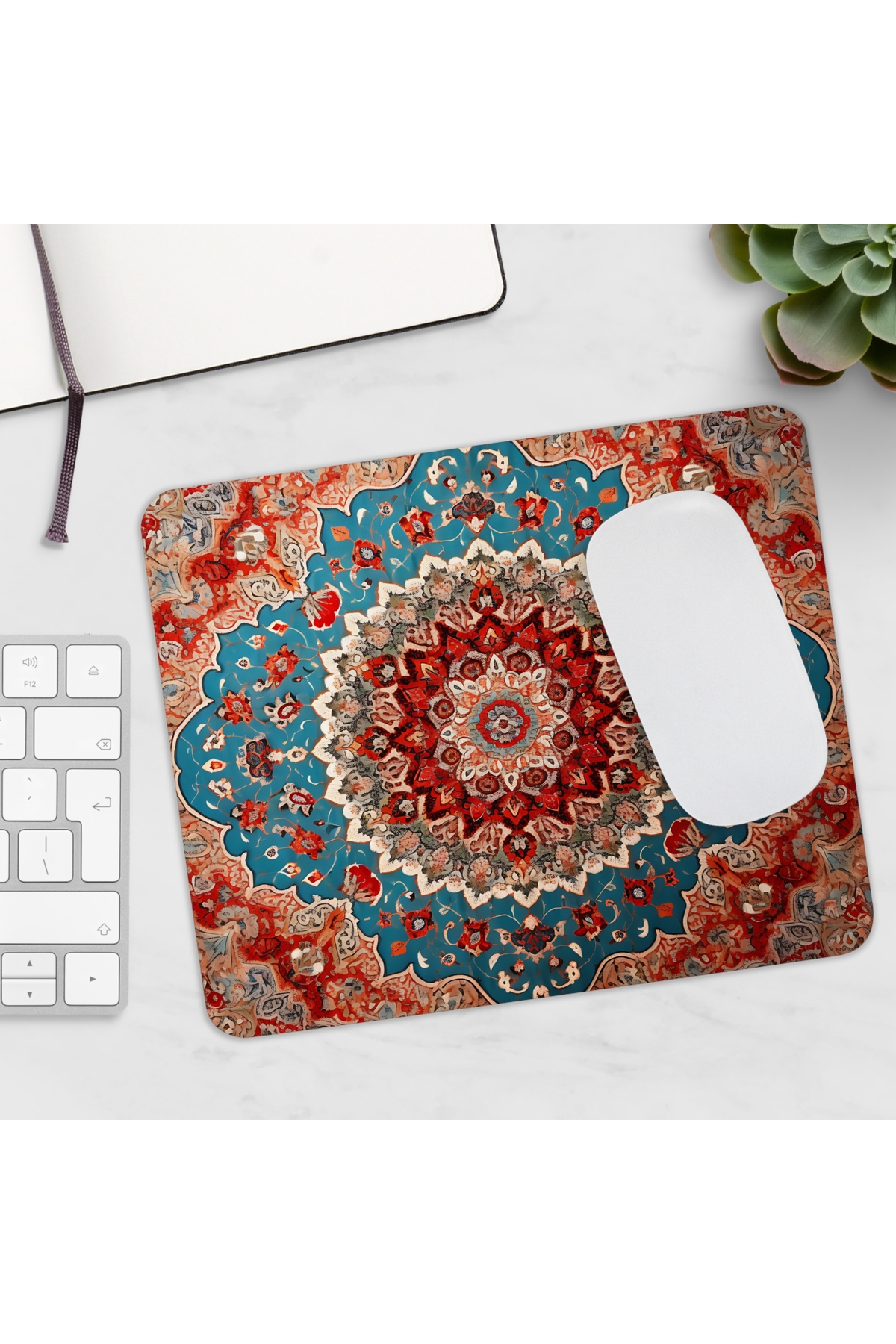 Glaze Tasarım Halı Kilim Desenli Renkli Oyuncu Gamer Oyun Ofis Mouse ...