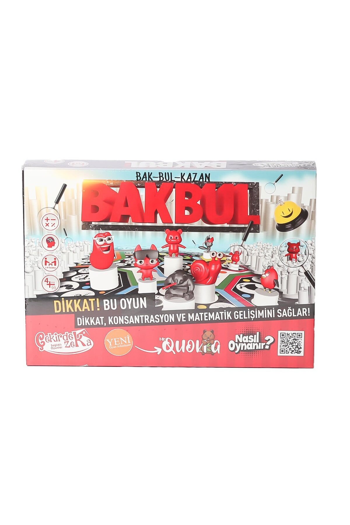 Çekirdek Zeka Zk11 Model Look and Find Boiler Box Game - Kolat - Trendyol