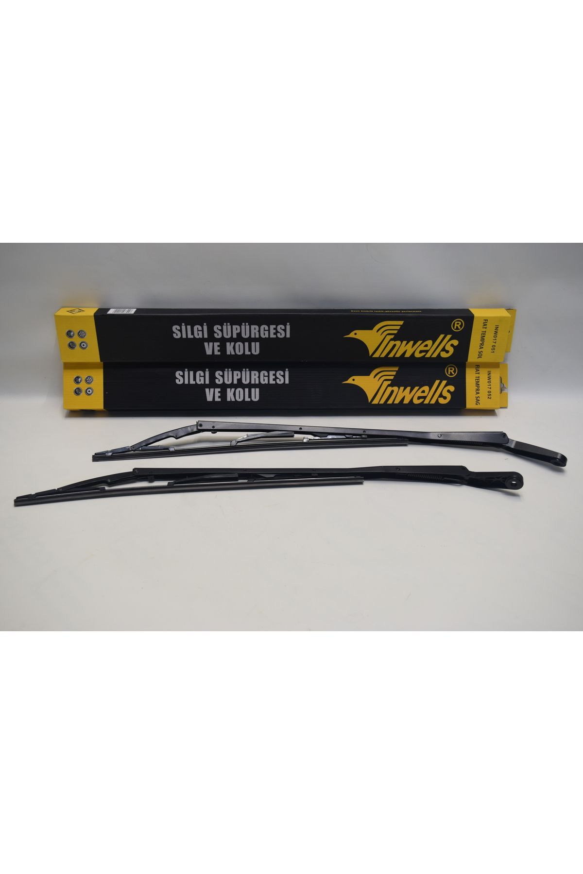 Inwells Tempra Tipo Ön Cam Silgi Silecek Kolu ve Süpürgesi Komple Silgi ...