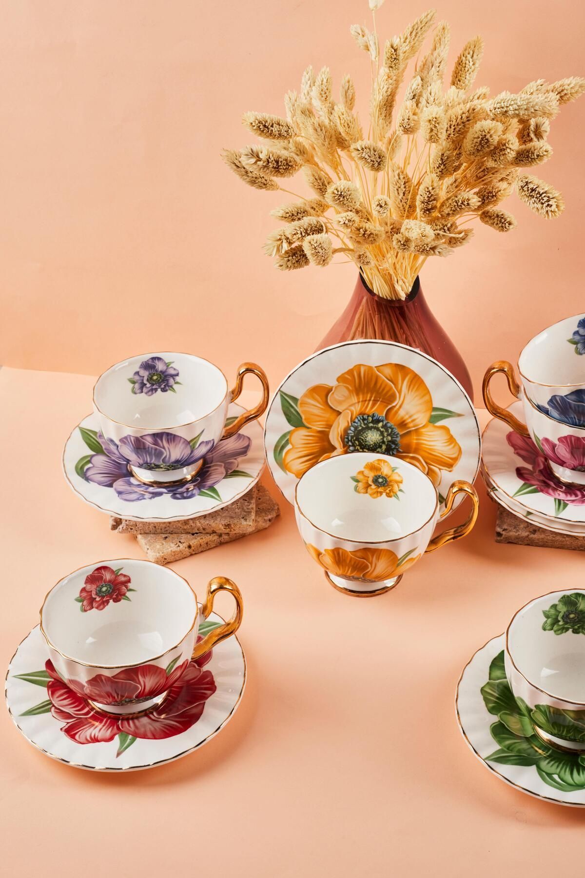 Perotti Victoria 6'lı Porselen Çay Fincanı-37 Fiyatı, Yorumları - Trendyol