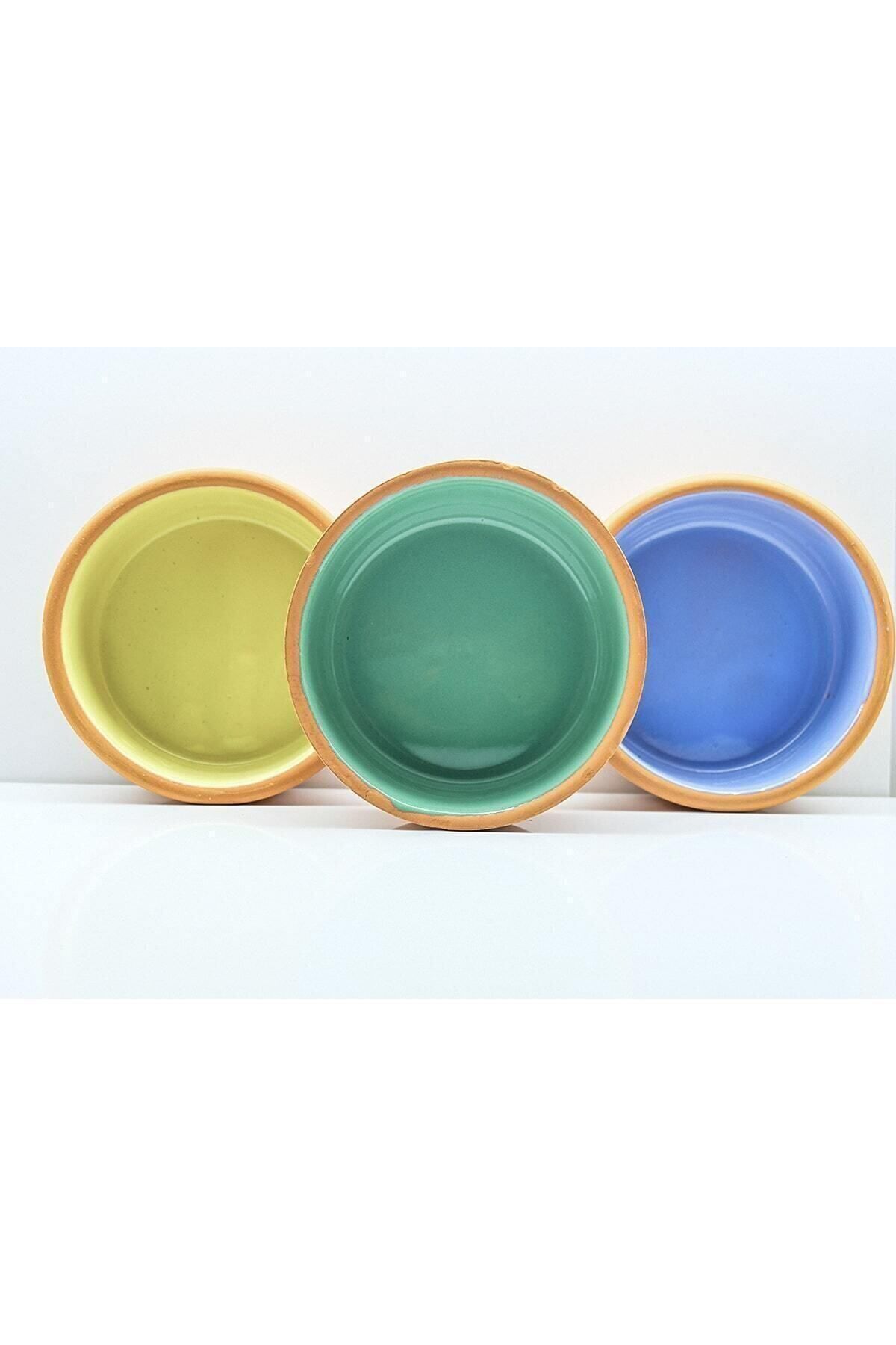 Çömlekçi 3 Renkli Toprak Fırın Sütlaç Kasesi (mavi) Fiyatı, Yorumları ...