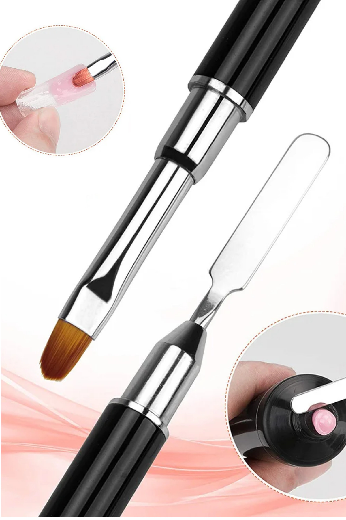 Uniquem Glitter Serisi 35 Parca Tirnak Yapma Poly Gel Seti Protez ...