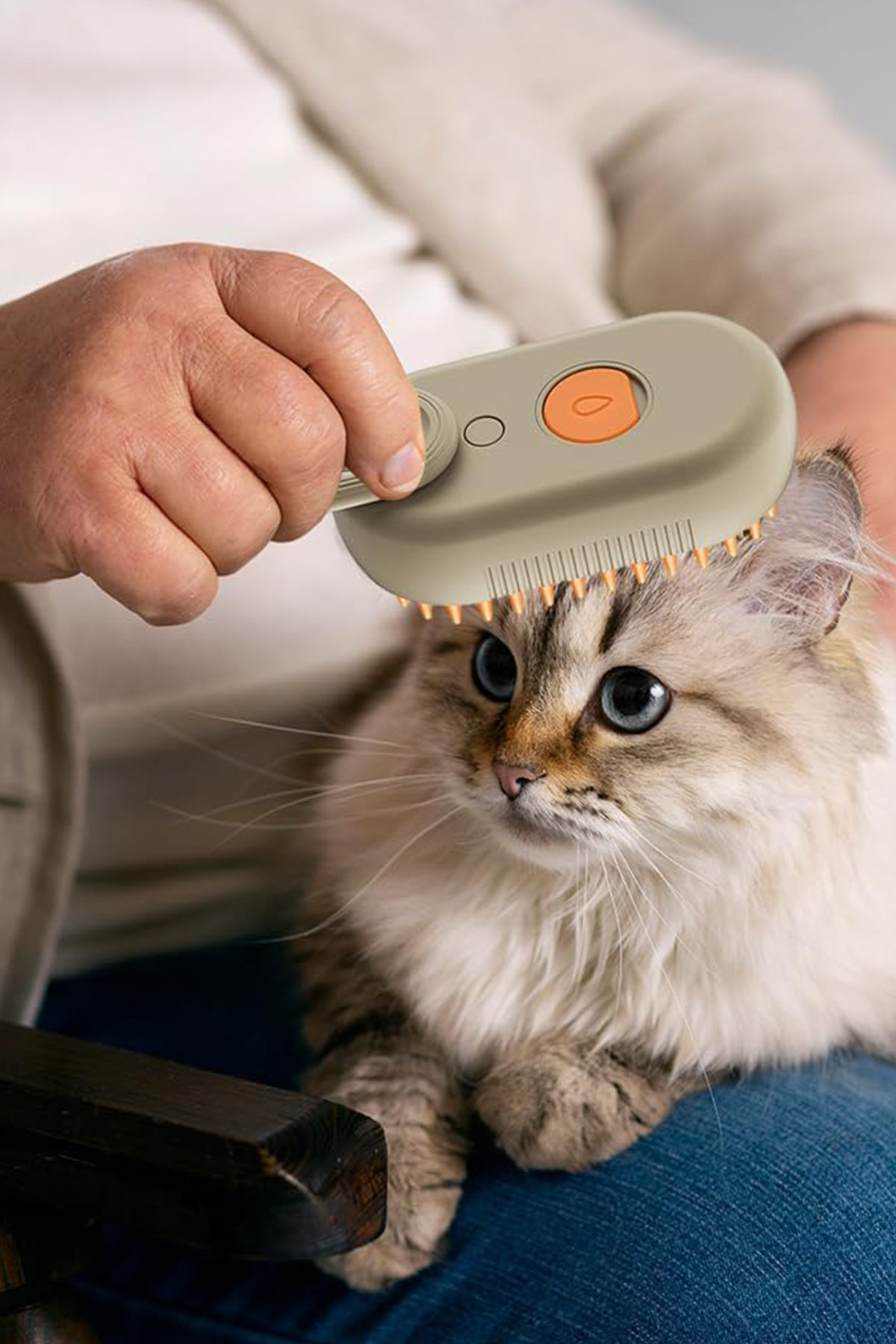 Efege Buharlı Tüy Toplayıcı Kedi Köpek Tüyü Toplama Temizleme ve Tarağı ...