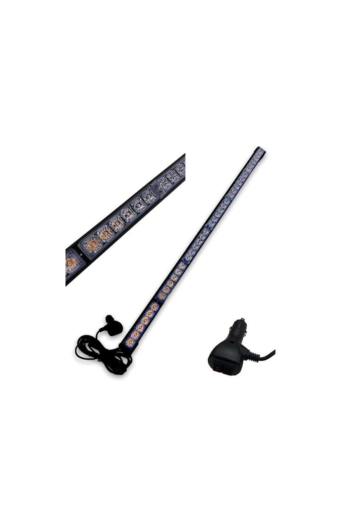 TAS 9v-36v Led Bar Off-road Sarı Çakarlı (15 FONKSİYONLU) (ÇAKAR TEPE ...