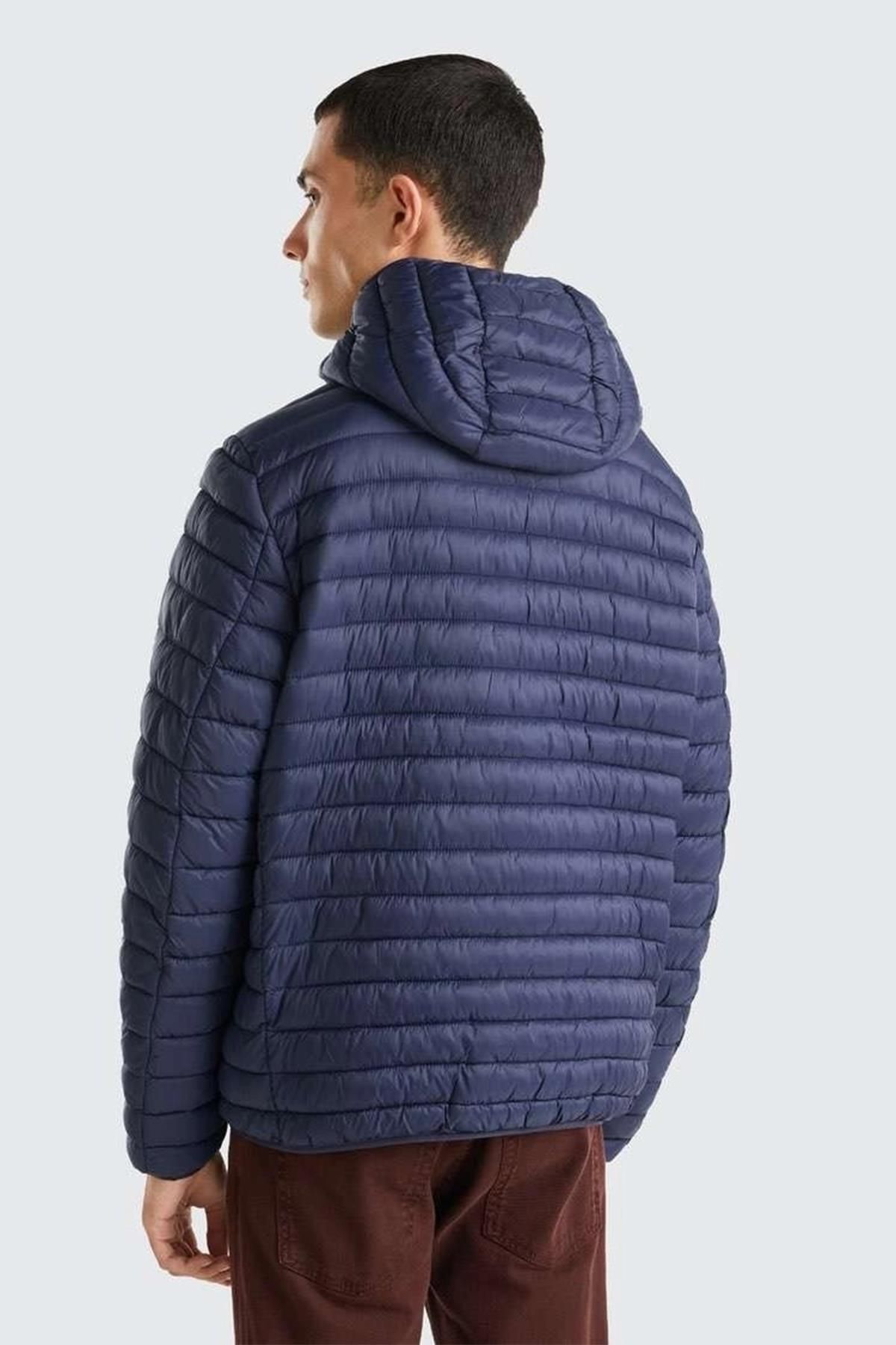 United Colors of Benetton Erkek Kapüşonlu Mont 2ba2un02o Fiyatı ...