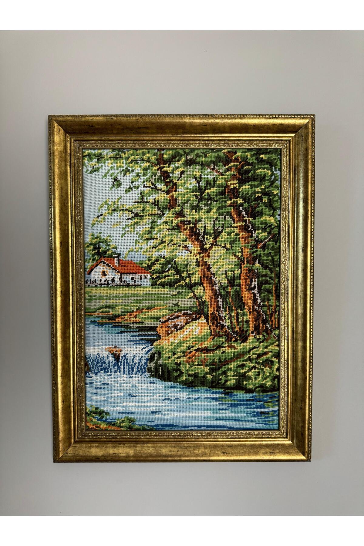 Yunus Ekizoğlu MANZARA DERE GOBLEN TABLO Fiyatı, Yorumları - Trendyol