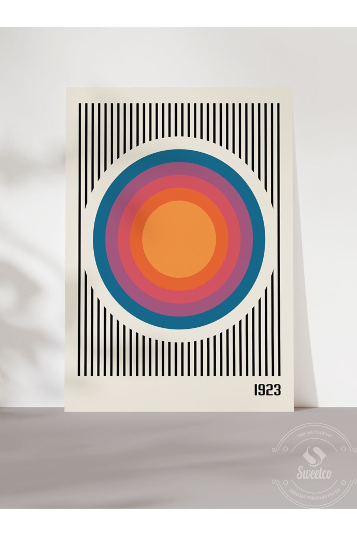 Sweetco Bauhaus Juli Sept 1923 No5 Çerçevesiz Poster | Soyut Abstract ...